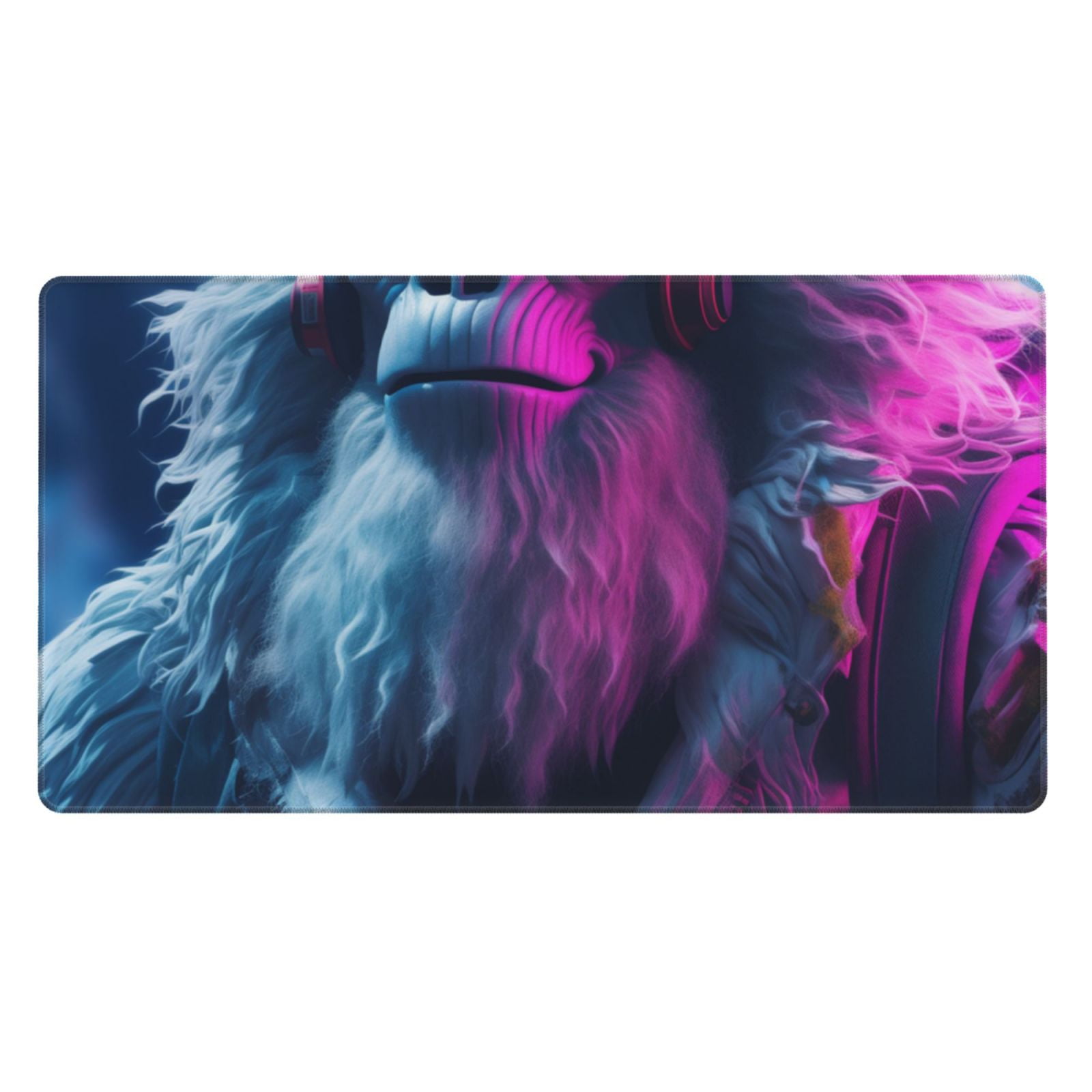 Cauagu Hip-Hop Glasses Gorilla for Large Mouse Pad,XXL Extended Gaming ...