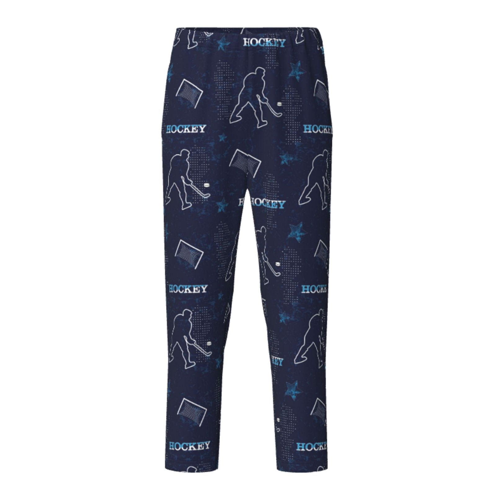 Cauagu Hockey Players for Cute Pajamas Pants,Elastic Waist Pajama ...