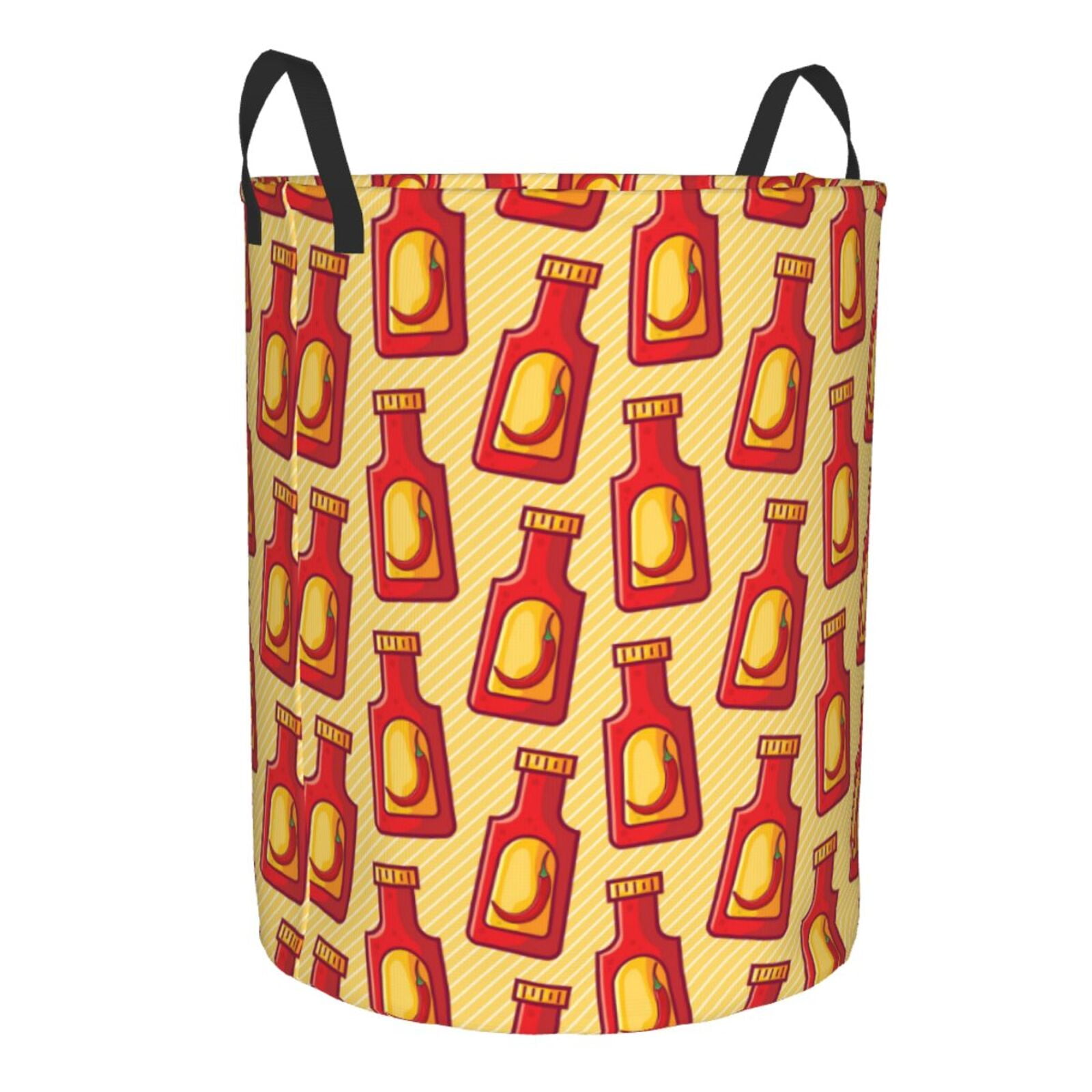Cauagu Hot Chili for Laundry Basket,Collapsible Organizer Basket for ...