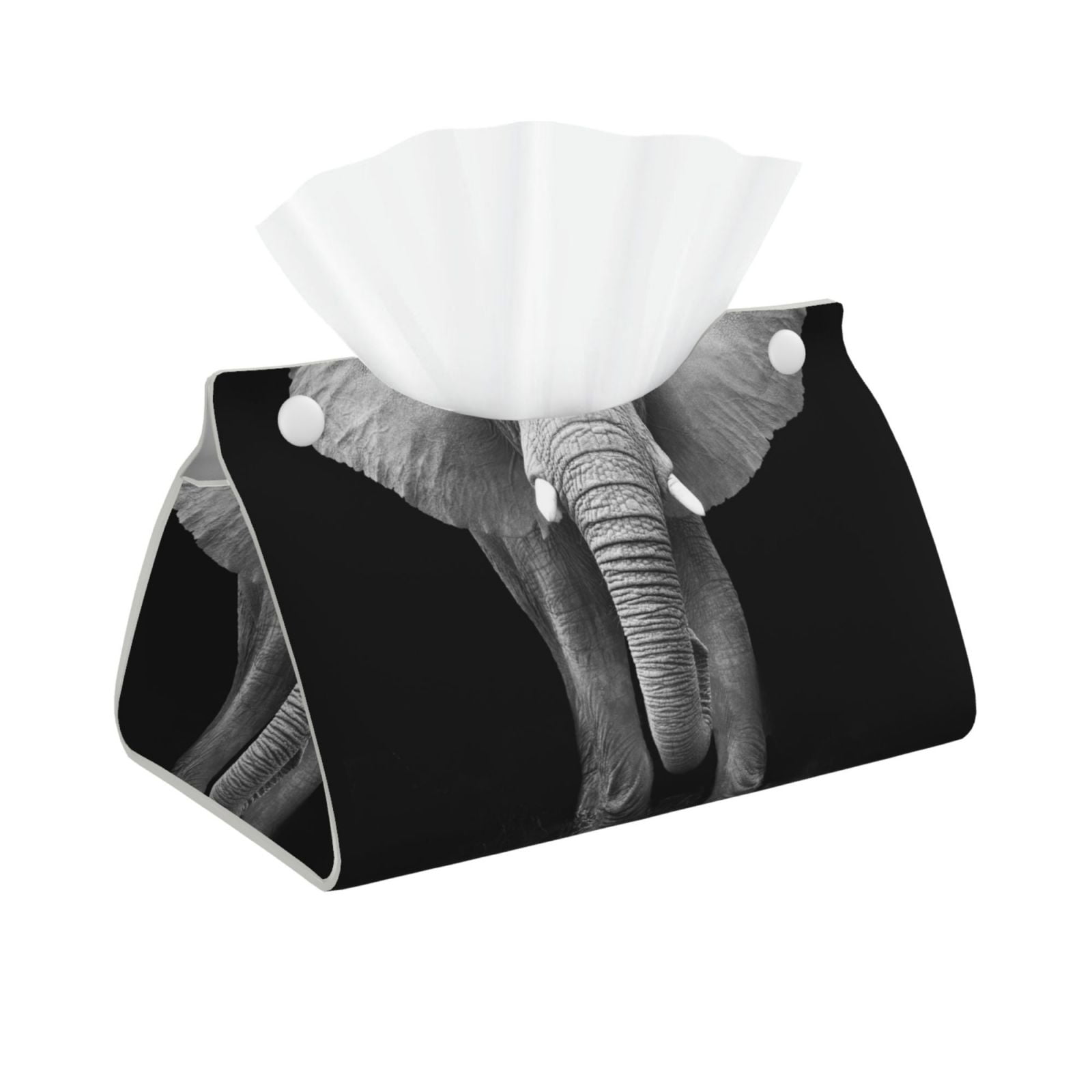 Cauagu Indian Elephant for Large Tissue Box Cover Rectangular–Plus Size ...
