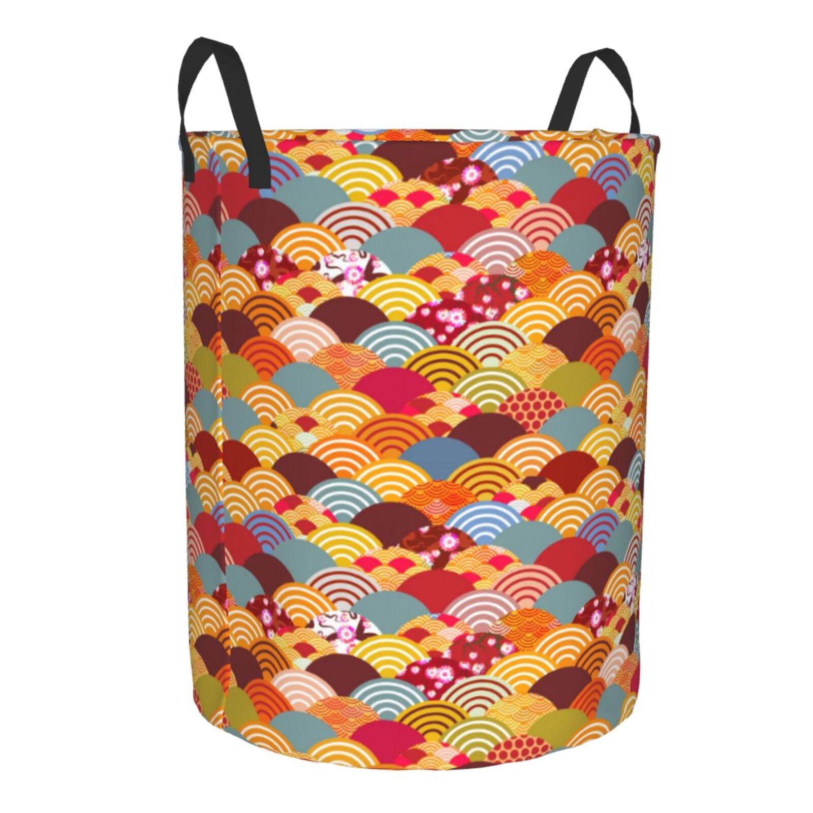 Cauagu Japanese Style Fish Scales for Laundry Basket,Collapsible ...