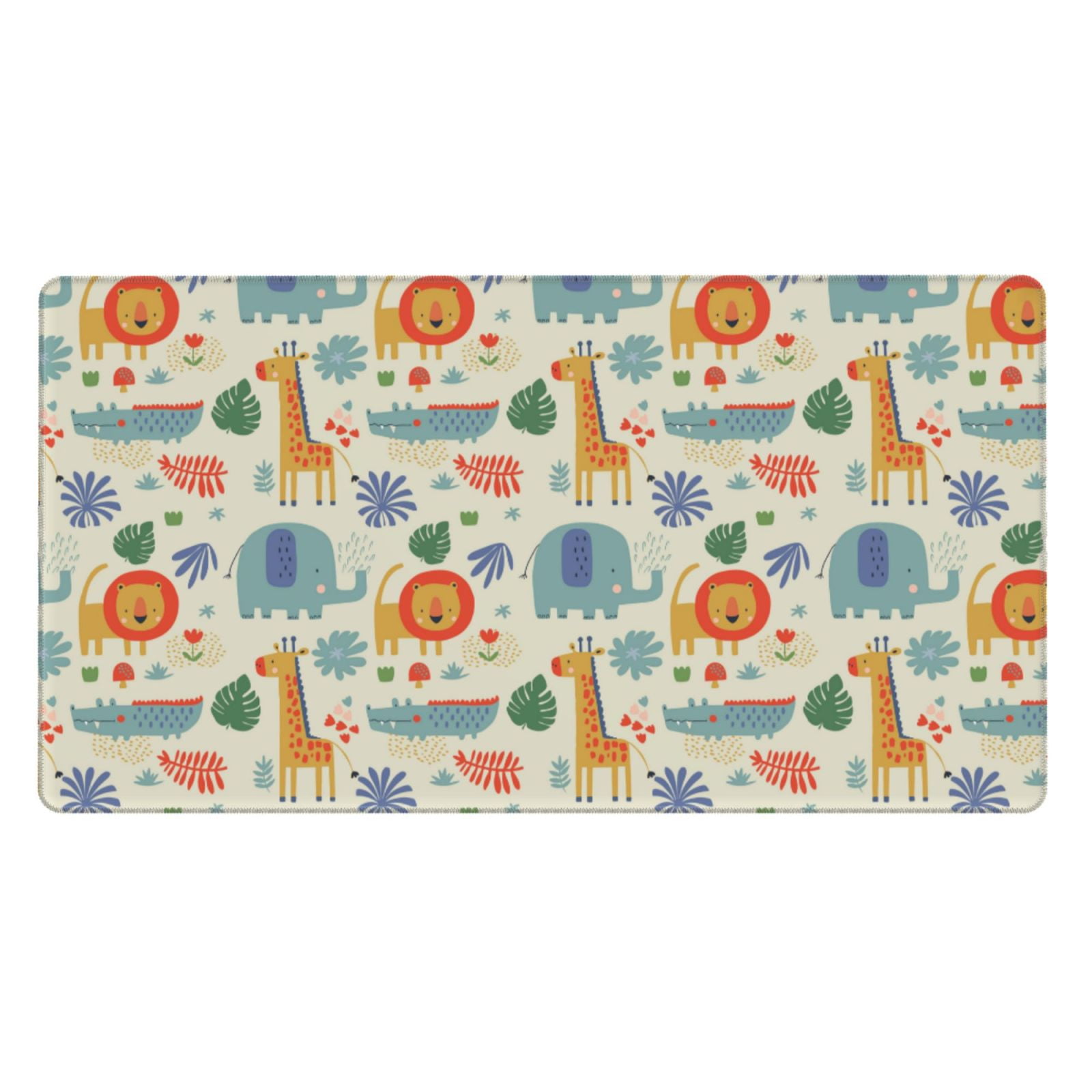 Cauagu Jungle Animals for Large Mouse Pad,XXL Extended Gaming Mouse Mat ...