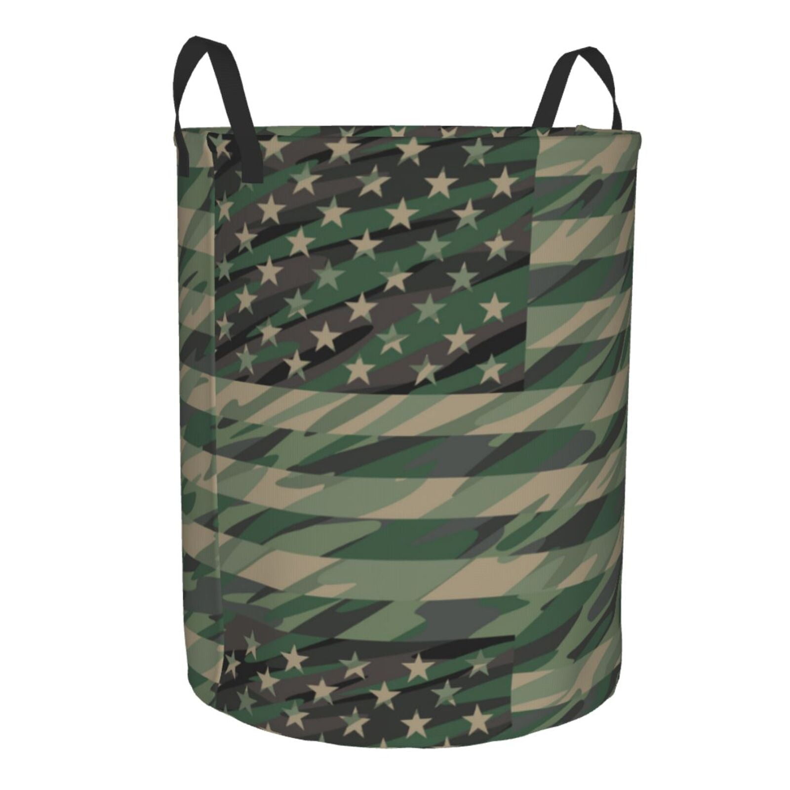 Cauagu Jungle Green Camo USA Flag for Laundry Basket,Collapsible ...