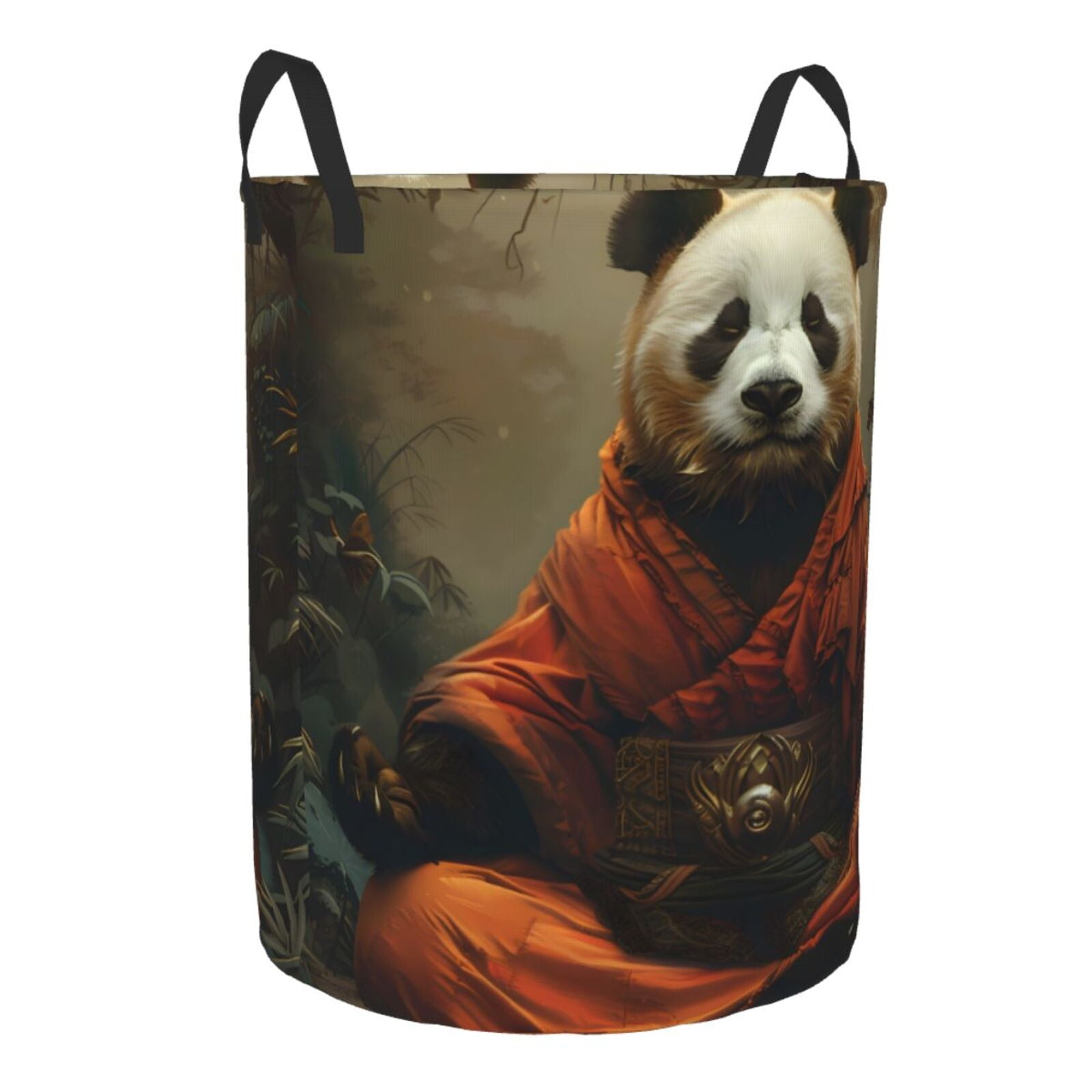 Cauagu Jungle Meditating Panda for Laundry Basket,Collapsible Organizer ...