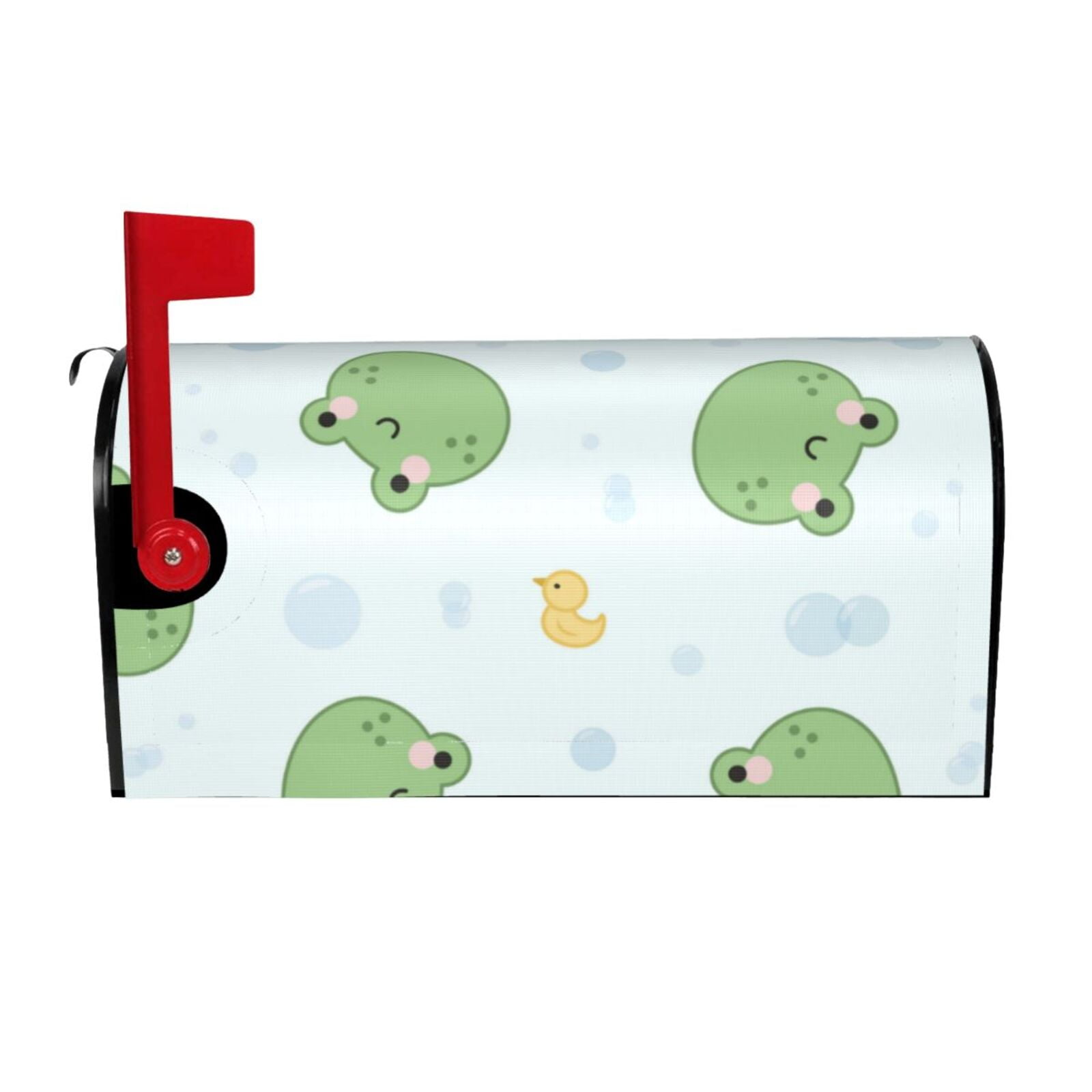 Cauagu Kawaii Frogs Pattern Magnetic Mailbox Covers, Mailbox Cover ...