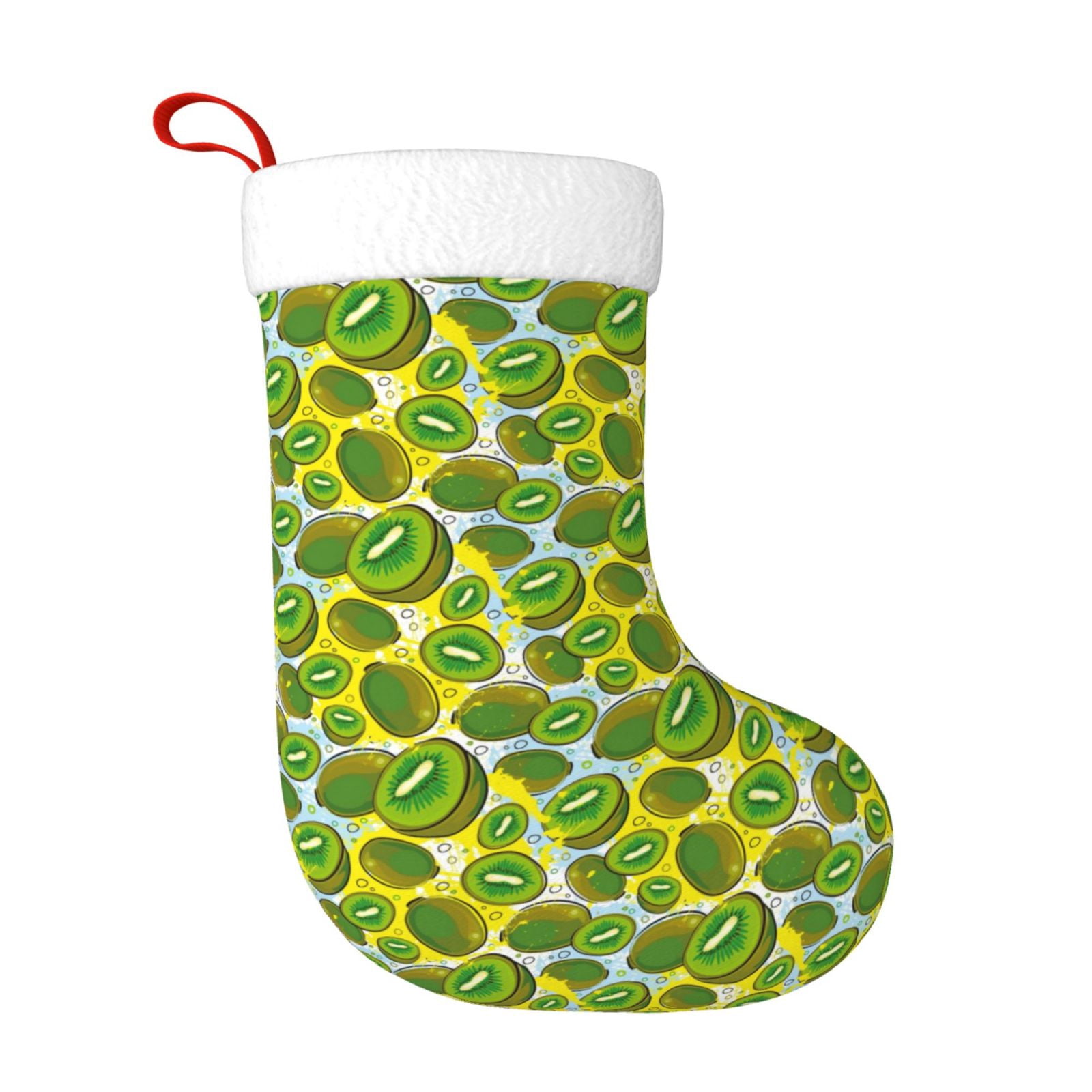 Cauagu Kiwi Fruits Summer for Christmas Stockings,1-Pack Large Xmas ...