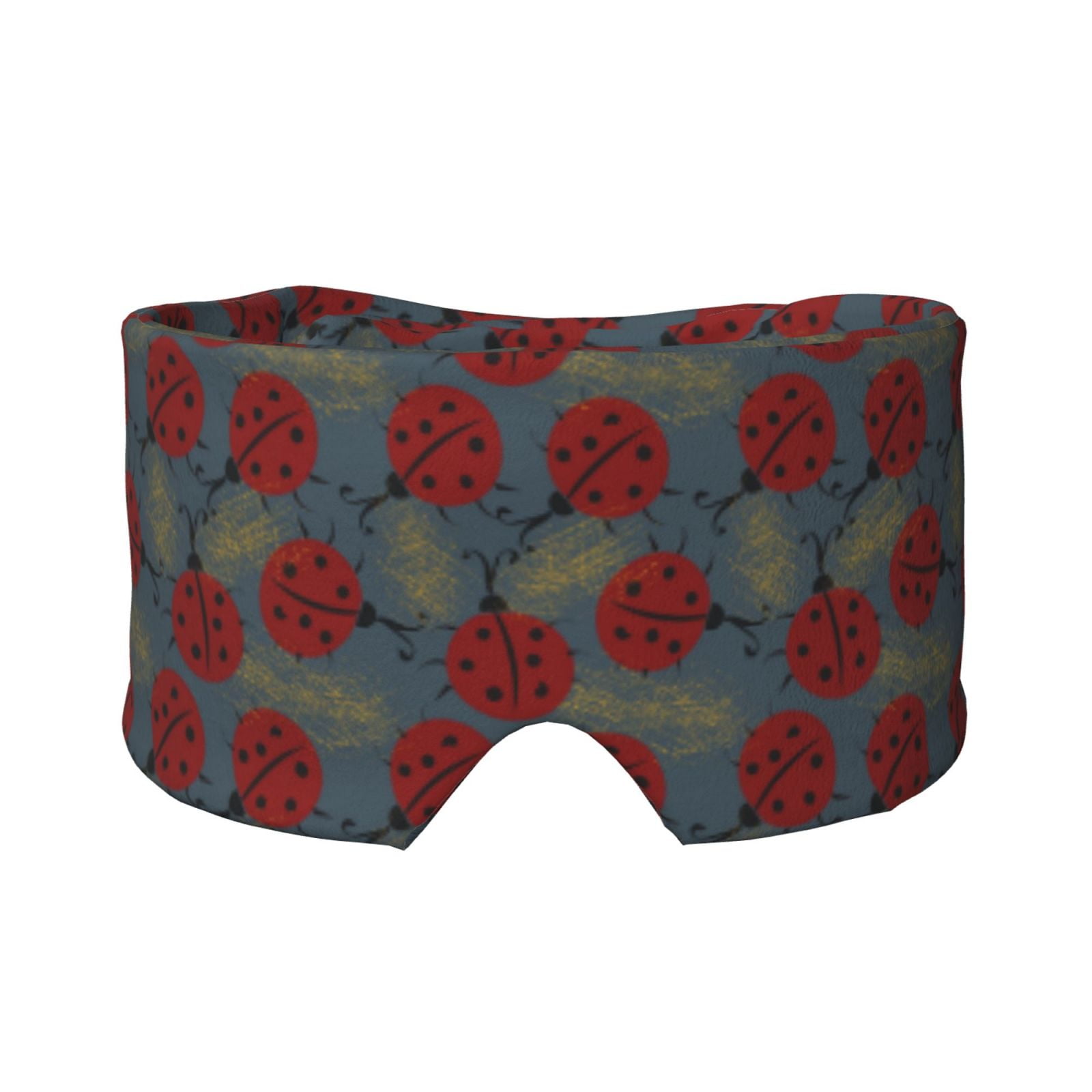 Cauagu Ladybug Print Blocking Sleep Eye Masks- Blackout Sleep Mask ...