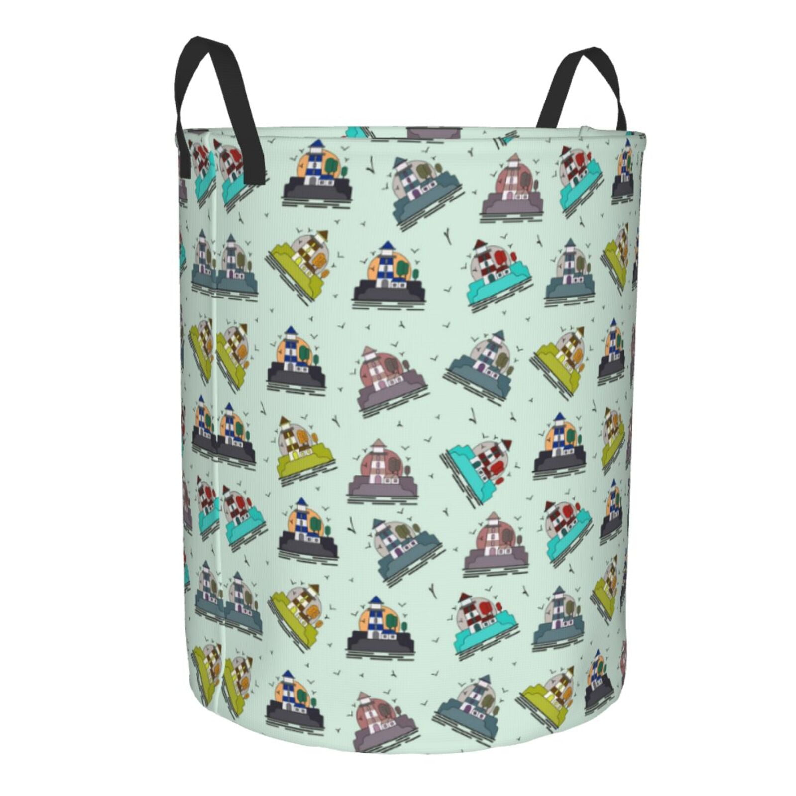 Cauagu Lighthouse for Laundry Basket,Collapsible Organizer Basket for ...