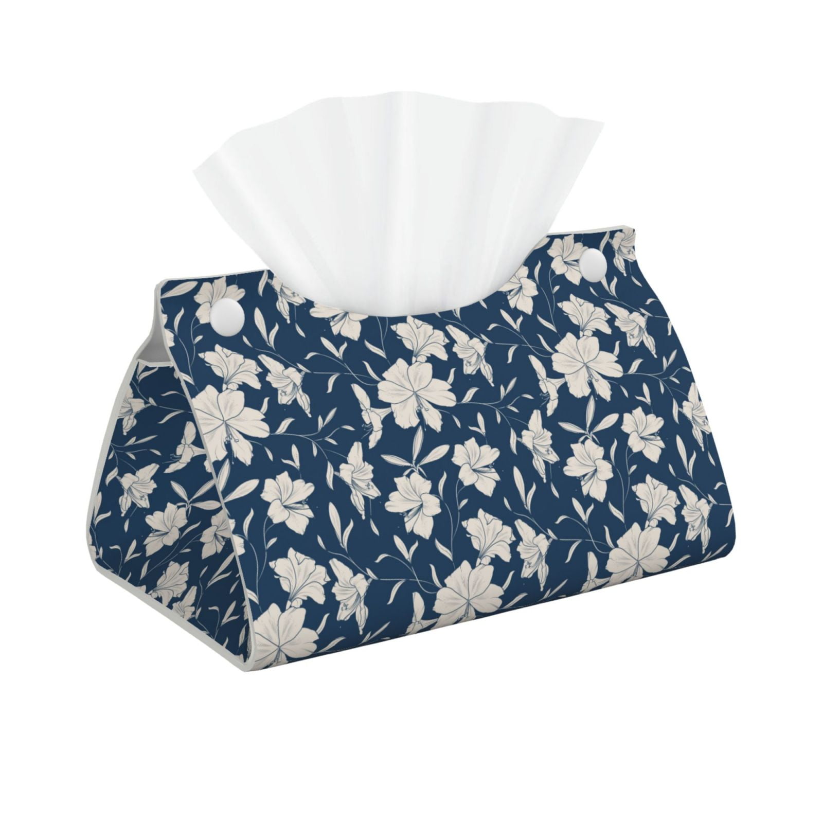 Cauagu Lilies Flowers for Large Tissue Box Cover Rectangular–Plus Size ...
