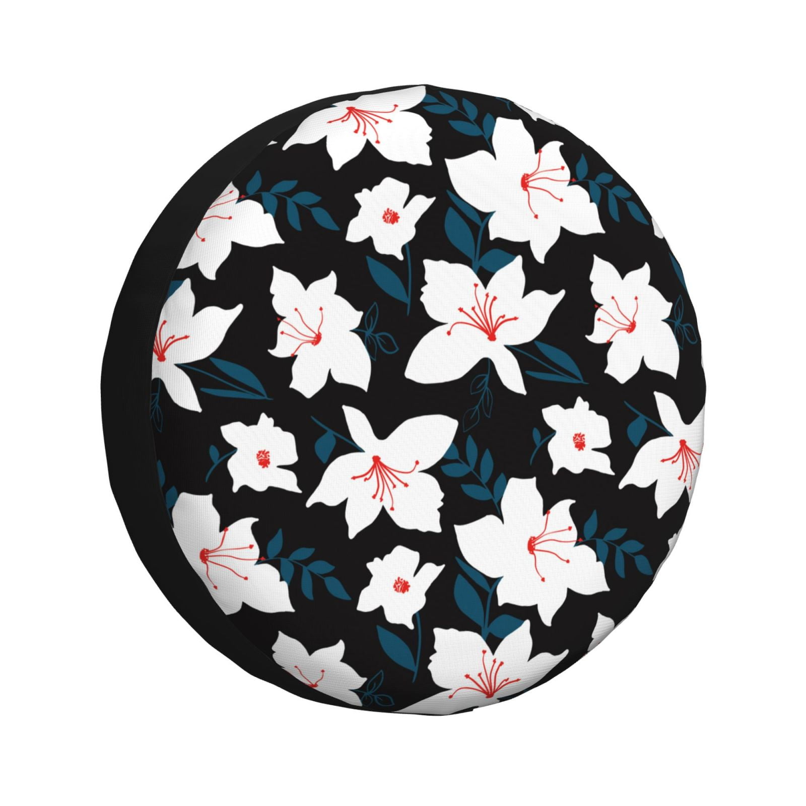 Cauagu Lilies Flowers for Spare Tire Cover Wheel Protector Universal ...