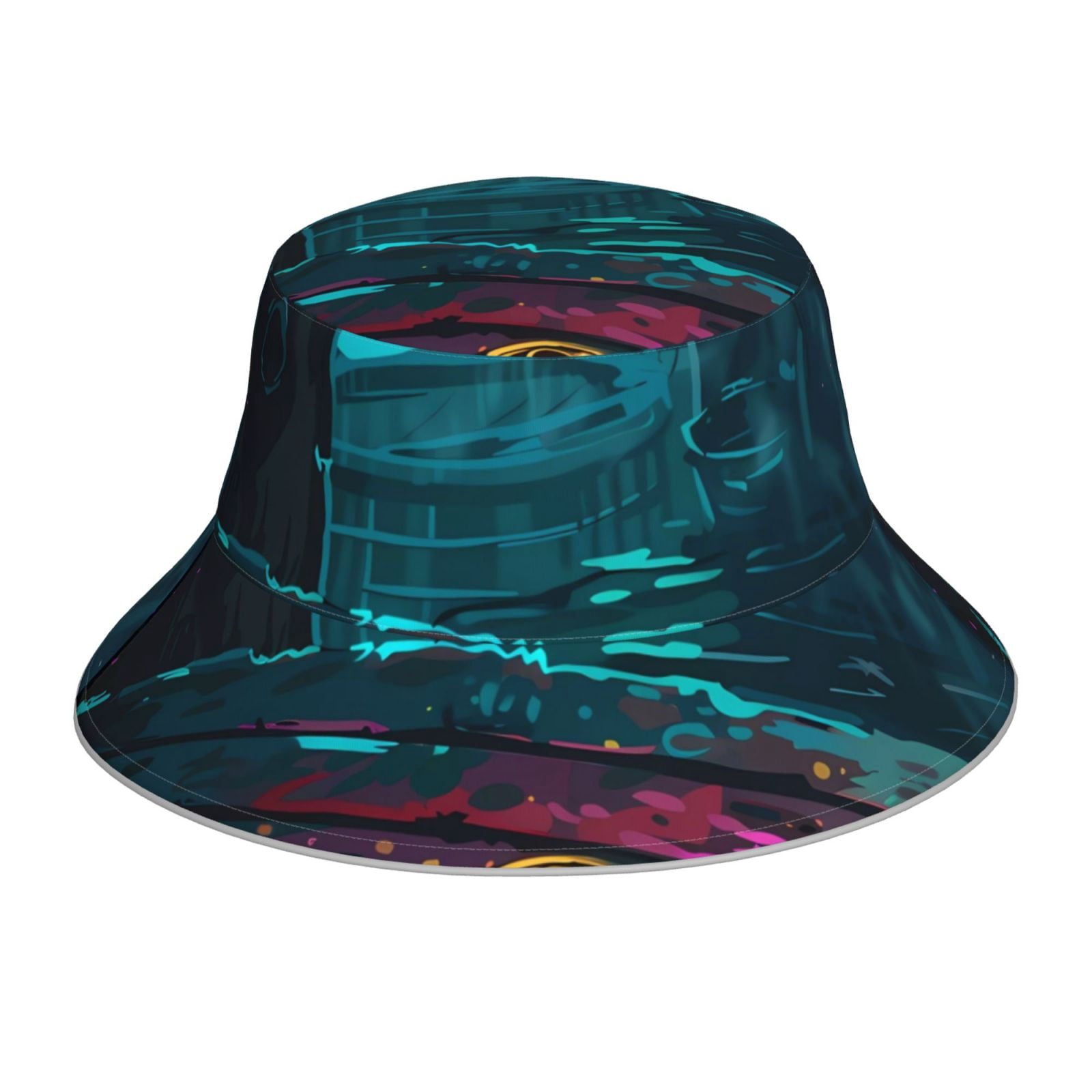 Cauagu Lost Golden Key for Unisex Bucket Hat,Outdoor Summer Beach ...