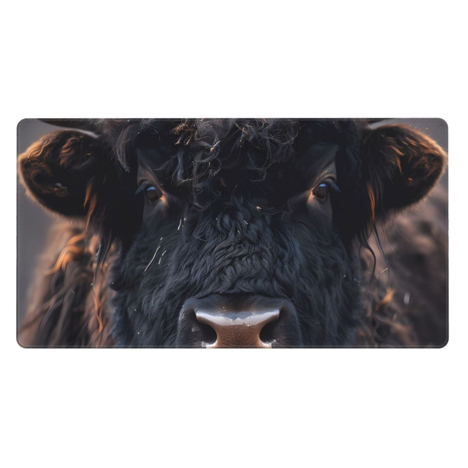 Cauagu Majestic Black Yak for Large Mouse Pad,XXL Extended Gaming Mouse ...