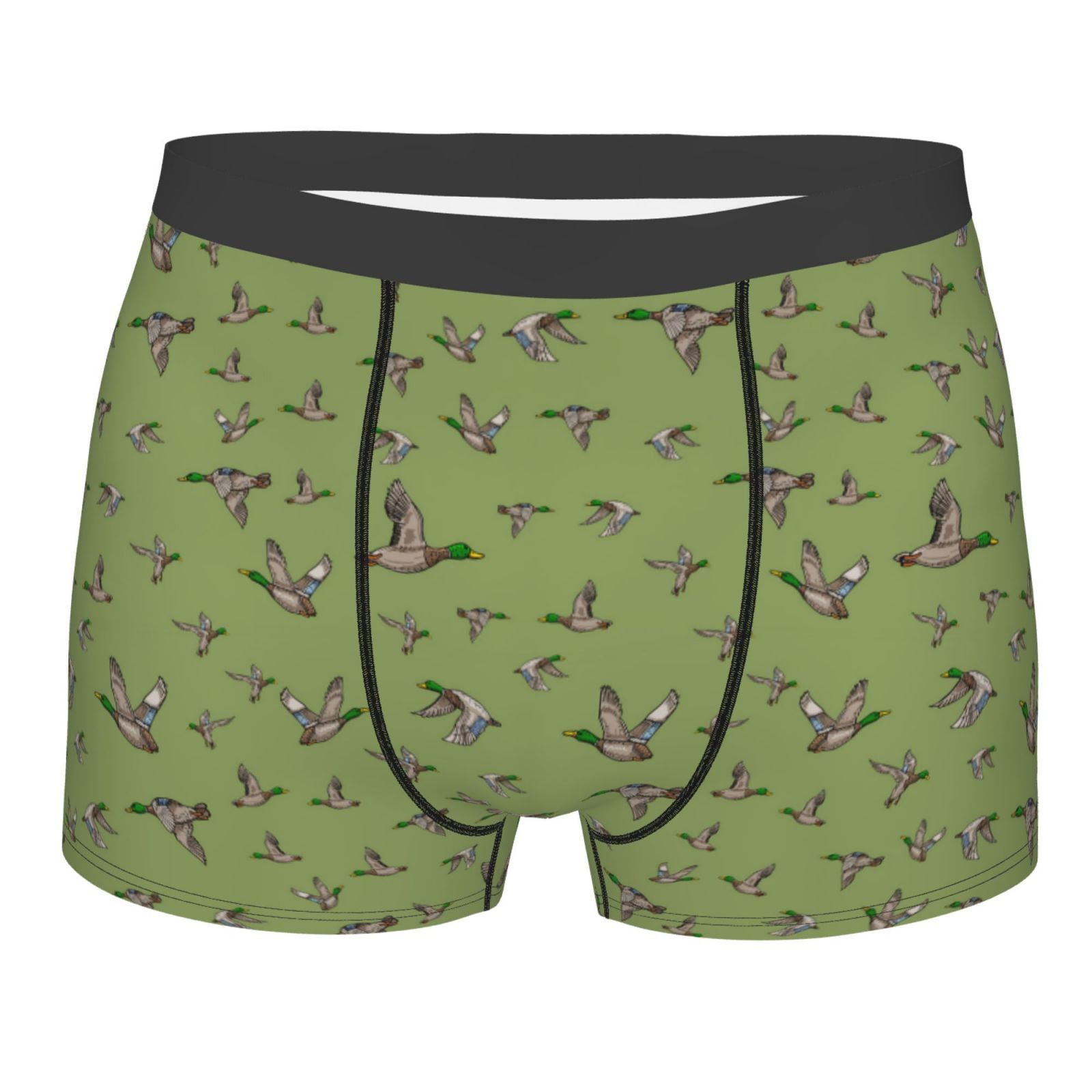 Cauagu Mallard Duck Print Boxer Briefs for Men,Comfortable Breathable ...