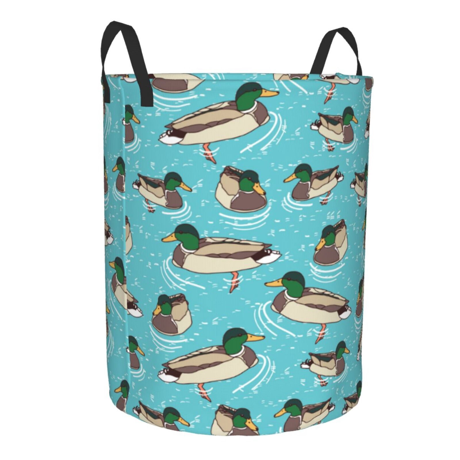 Cauagu Mallard Ducks Swimming In The Lake for Laundry Basket ...