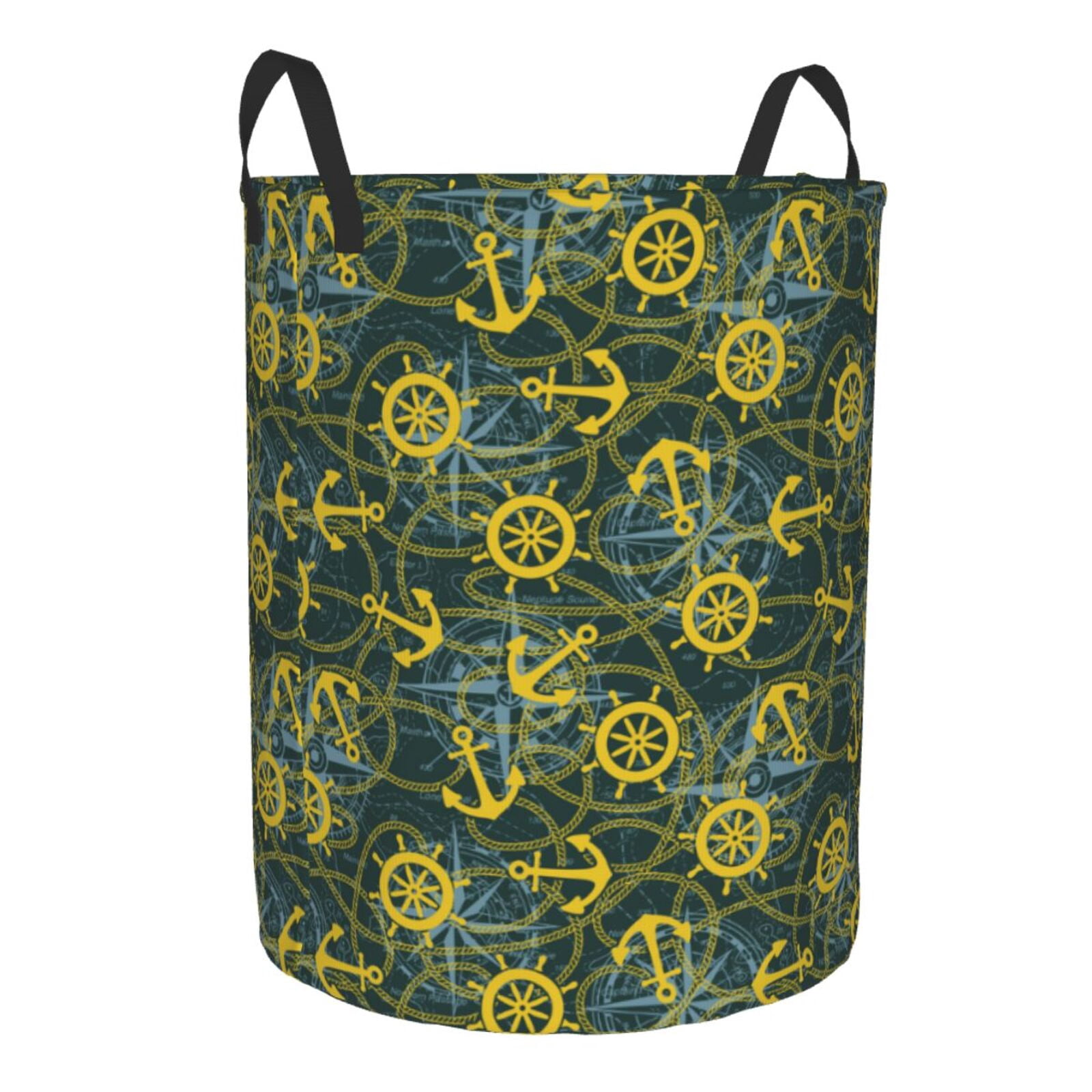 Cauagu Marine Anchors And Compass for Laundry Basket,Collapsible ...