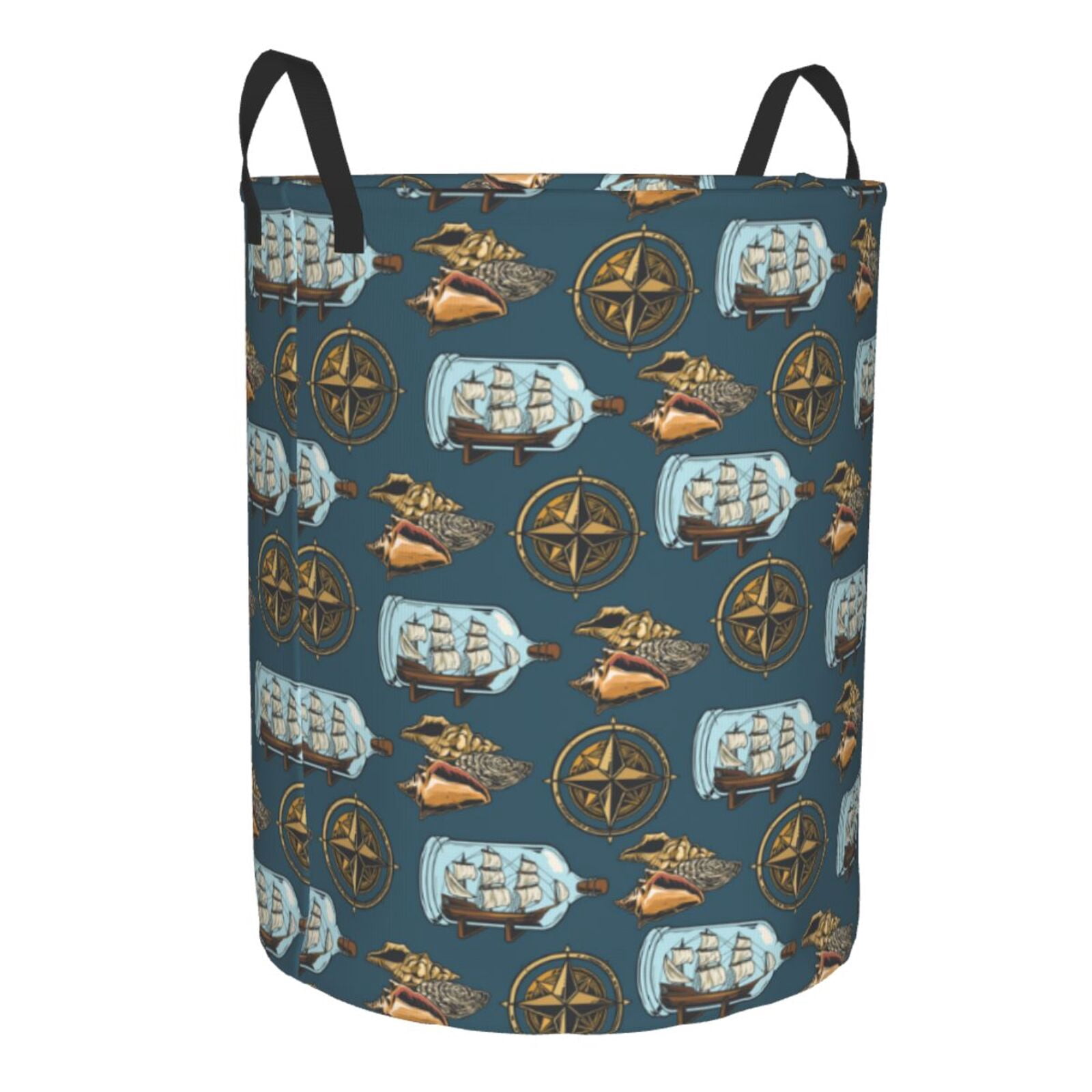 Cauagu Miniature Ship In Bottle for Laundry Basket,Collapsible ...