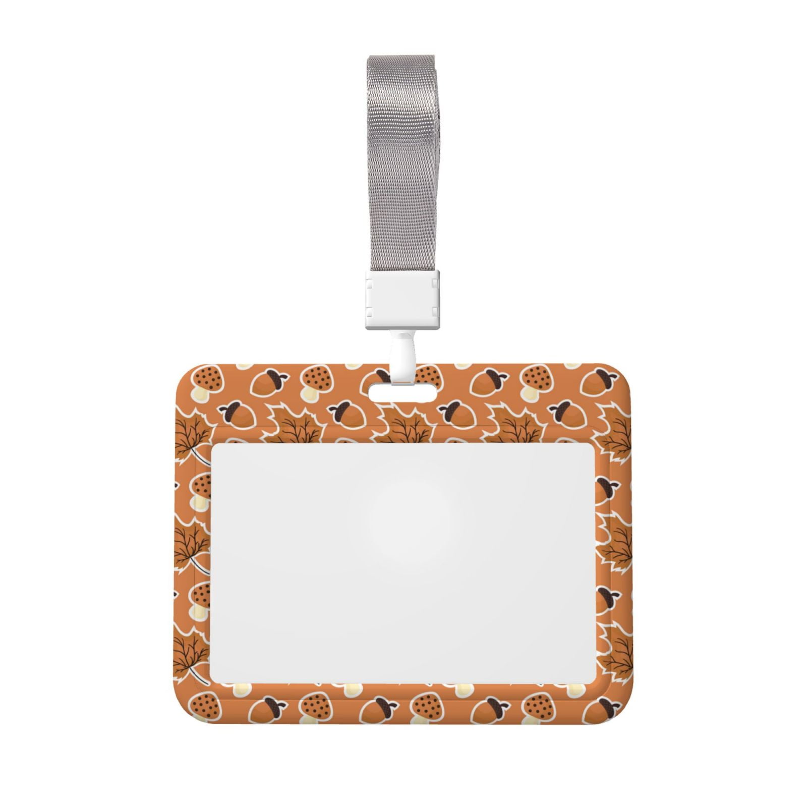 Cauagu Mushroom maple nuts for ID Badge Holder,Badge Holder with ...