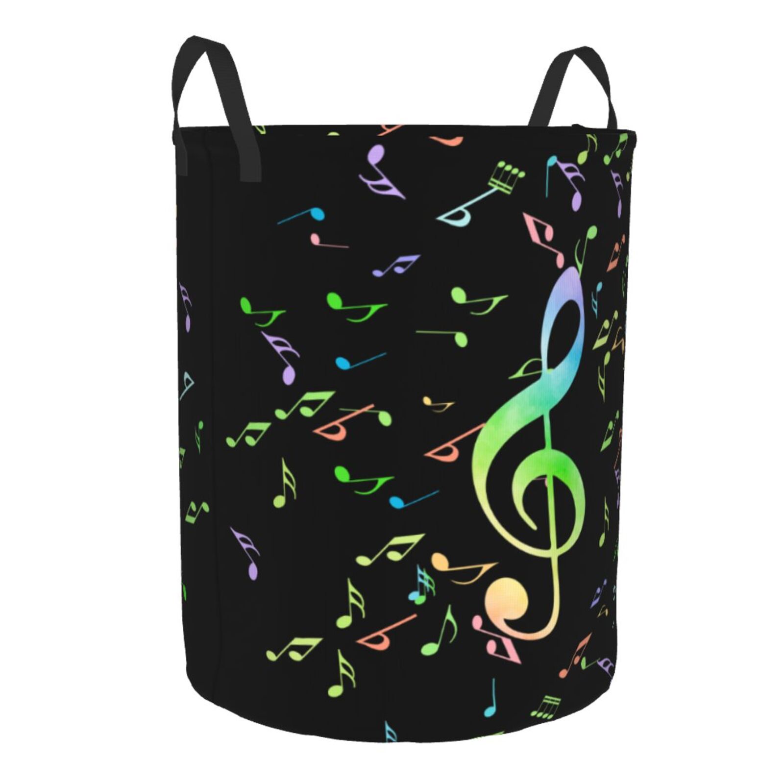 Cauagu Music Notes for Laundry Basket,Collapsible Organizer Basket for ...