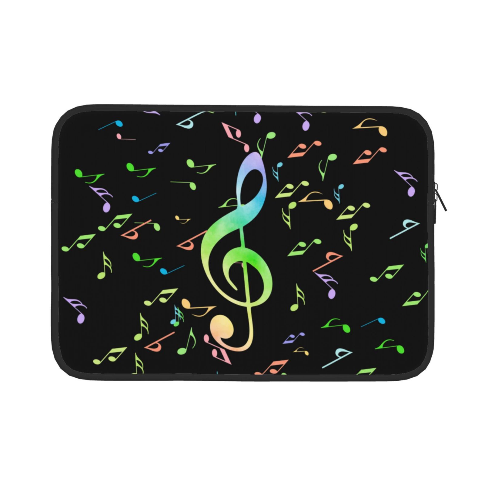 Cauagu Music Notes Print Laptop Sleeve Case, Laptop Cover Portable ...