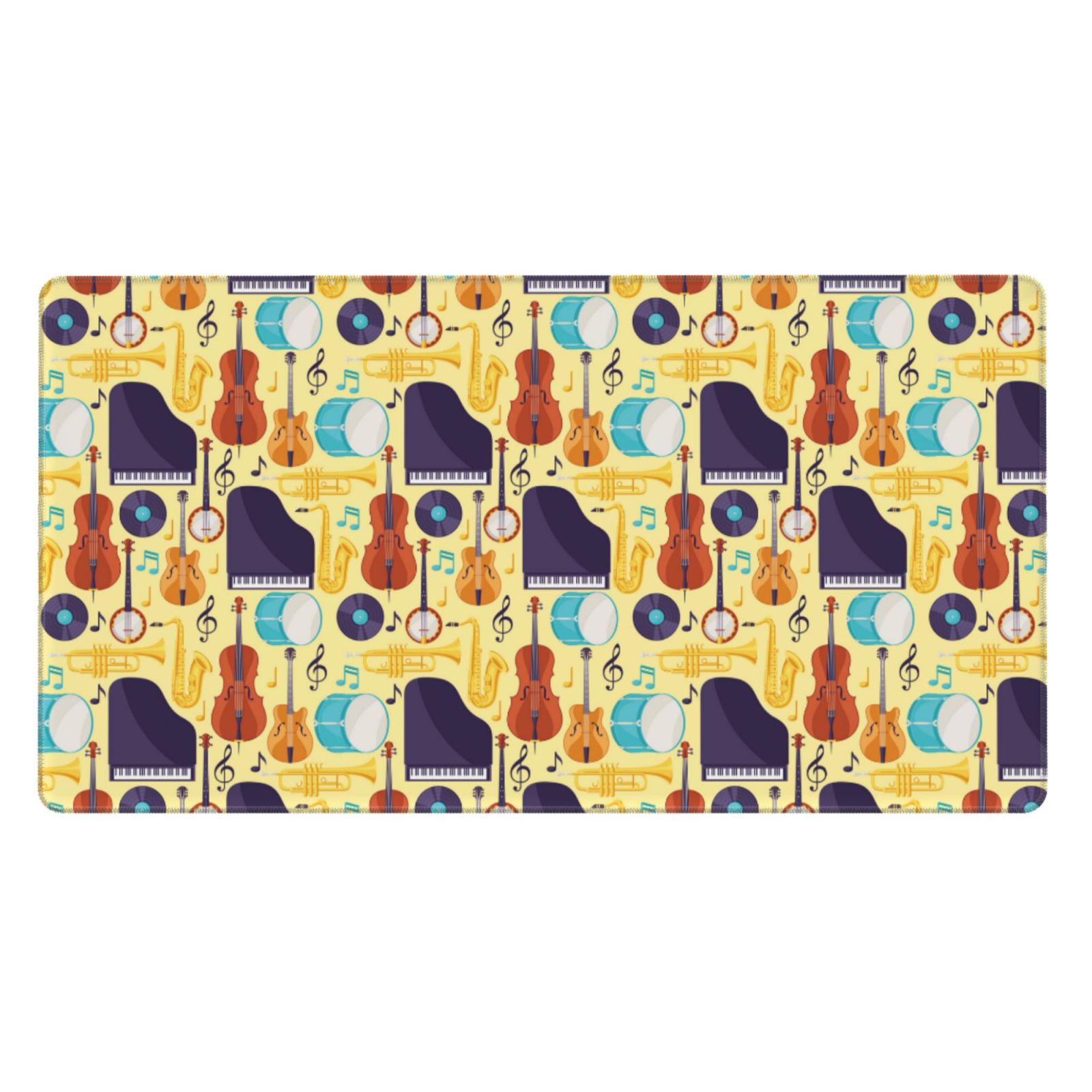 Cauagu Musical Instruments for Large Mouse Pad,XXL Extended Gaming ...