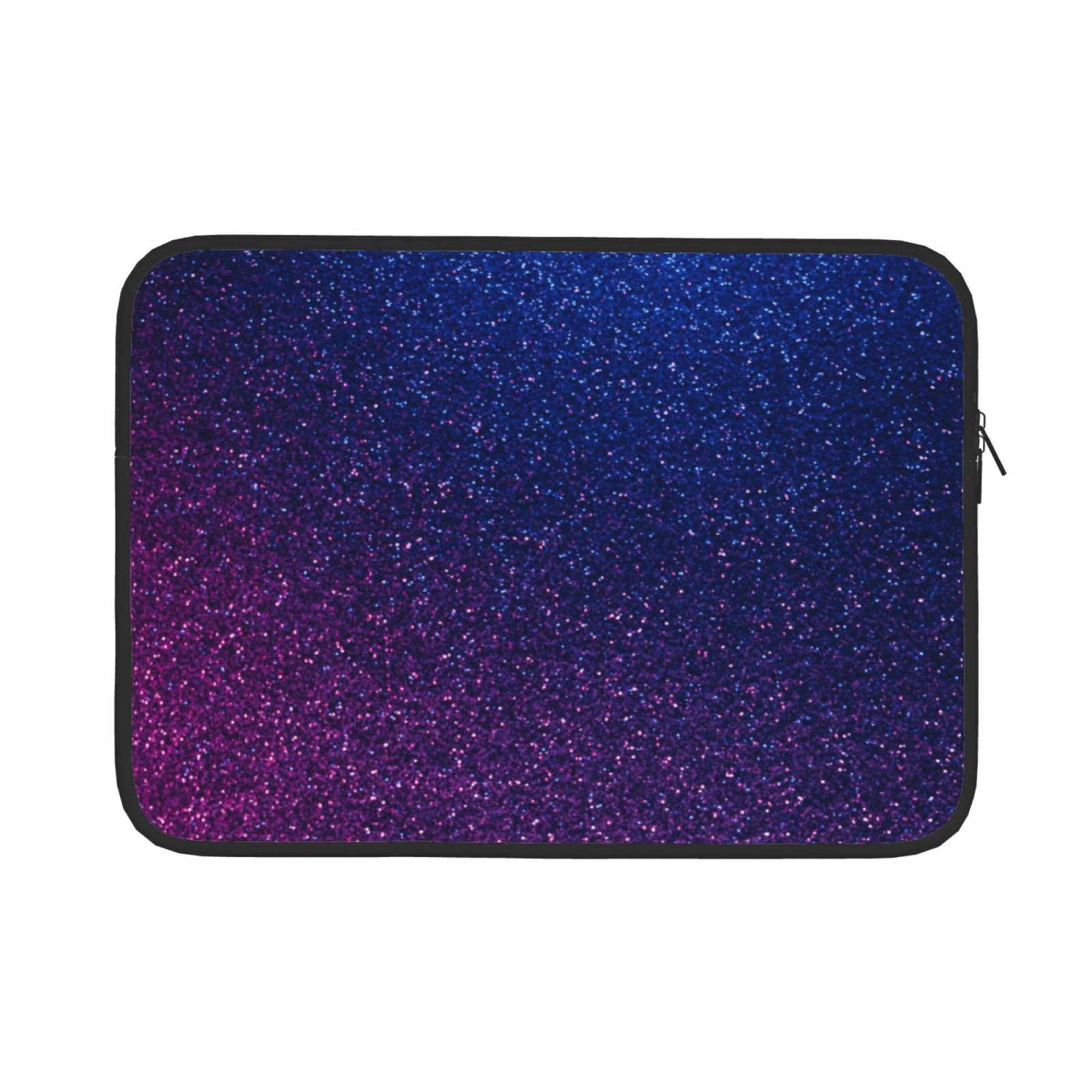 Cauagu Neon Glitter Print Laptop Sleeve Case, Laptop Cover Portable ...