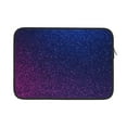 Cauagu Neon Glitter Print Laptop Sleeve Case, Laptop Cover Portable ...