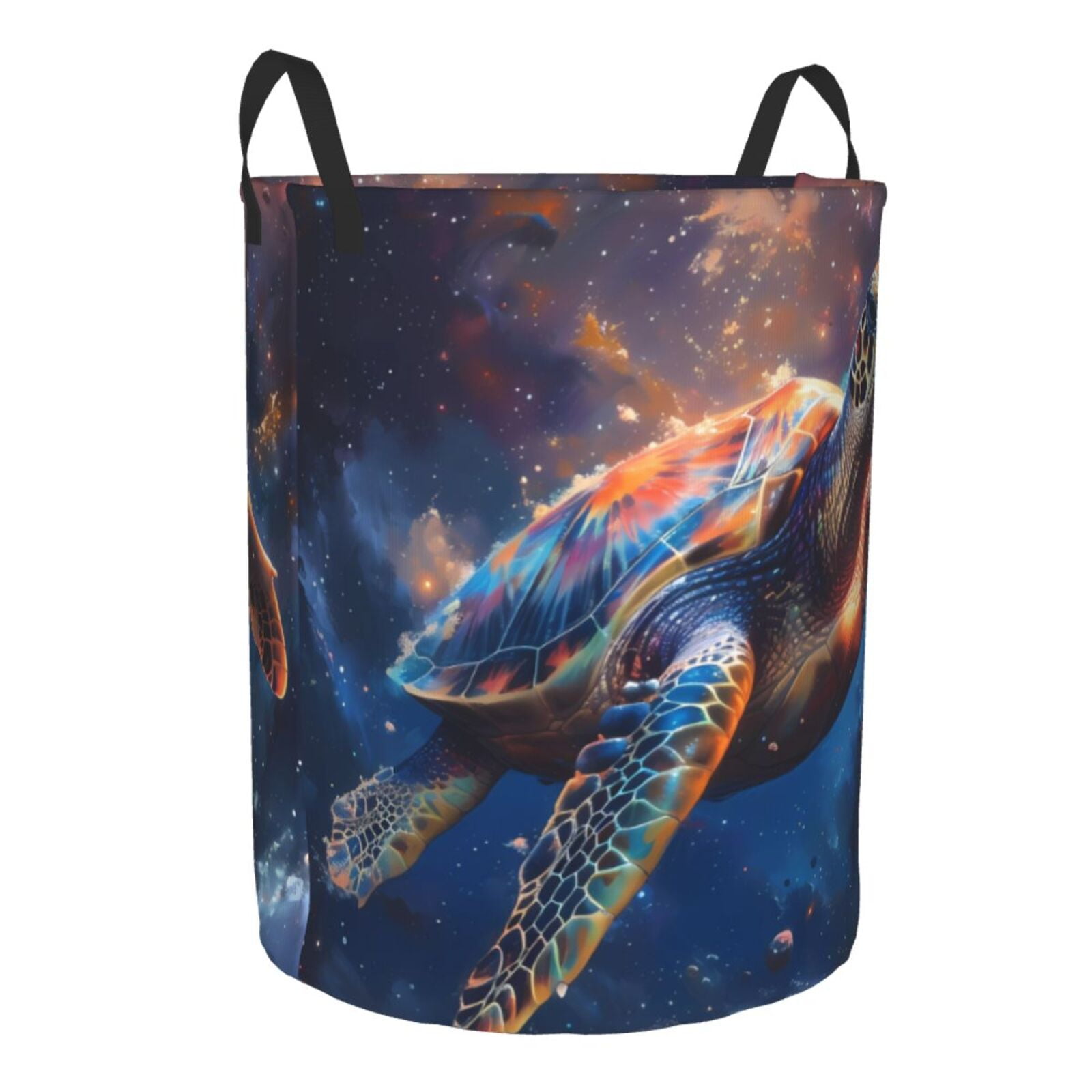 Cauagu Night Sky Turtle for Laundry Basket,Collapsible Organizer Basket ...