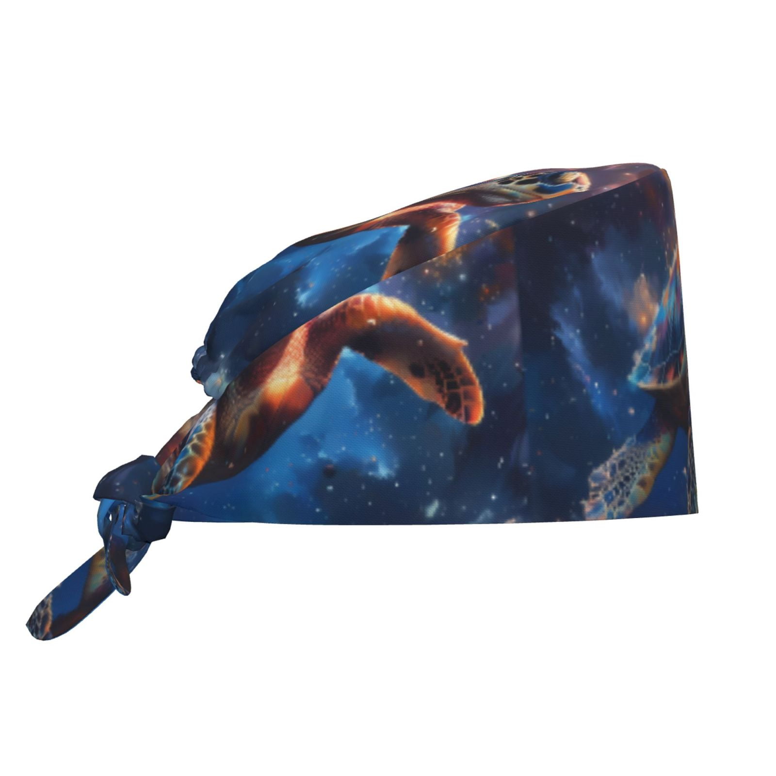 Cauagu Night Sky Turtle Pattern 1 Pcs Working Caps,Adjustable Working ...