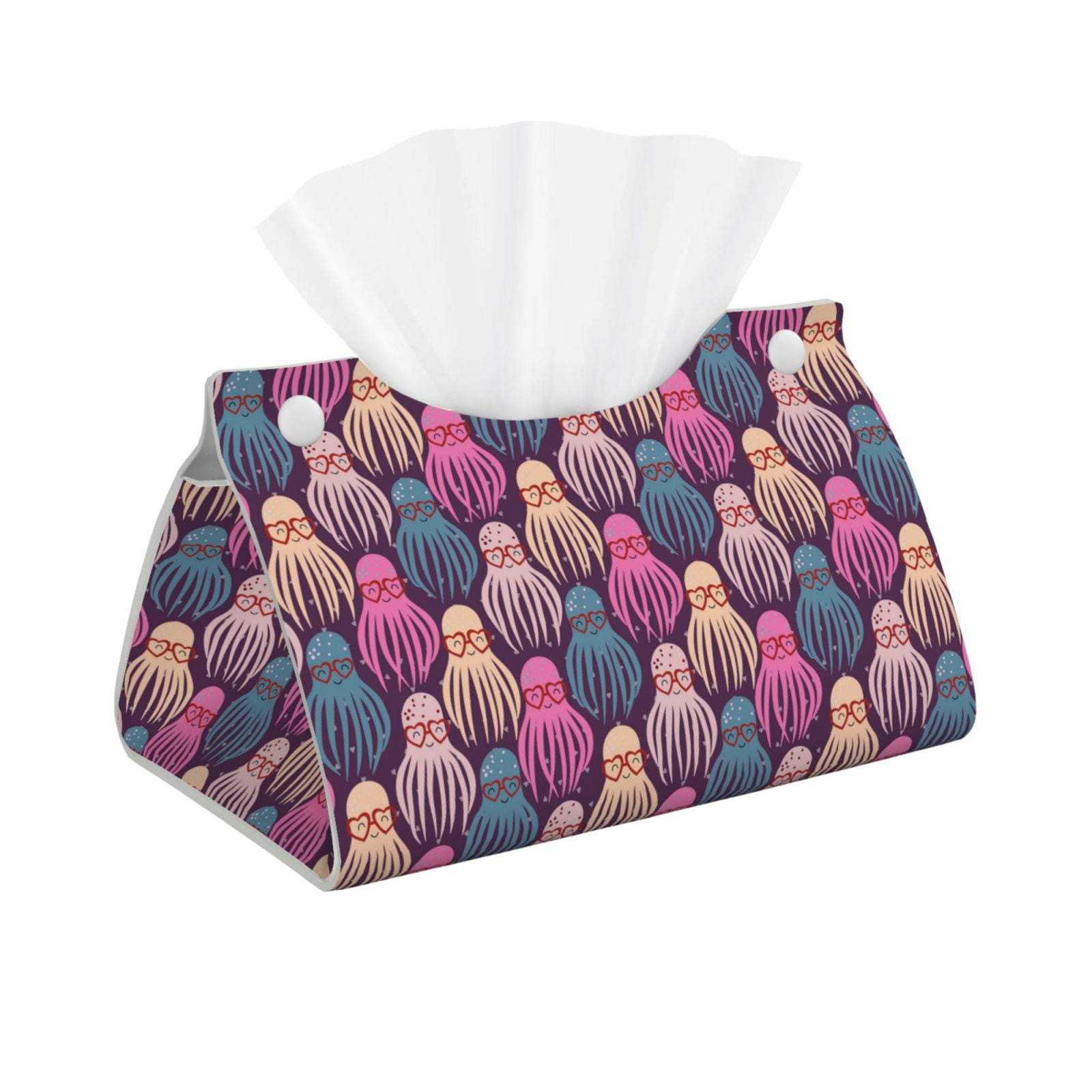 Cauagu Octopus in love for Large Tissue Box Cover Rectangular–Plus Size ...