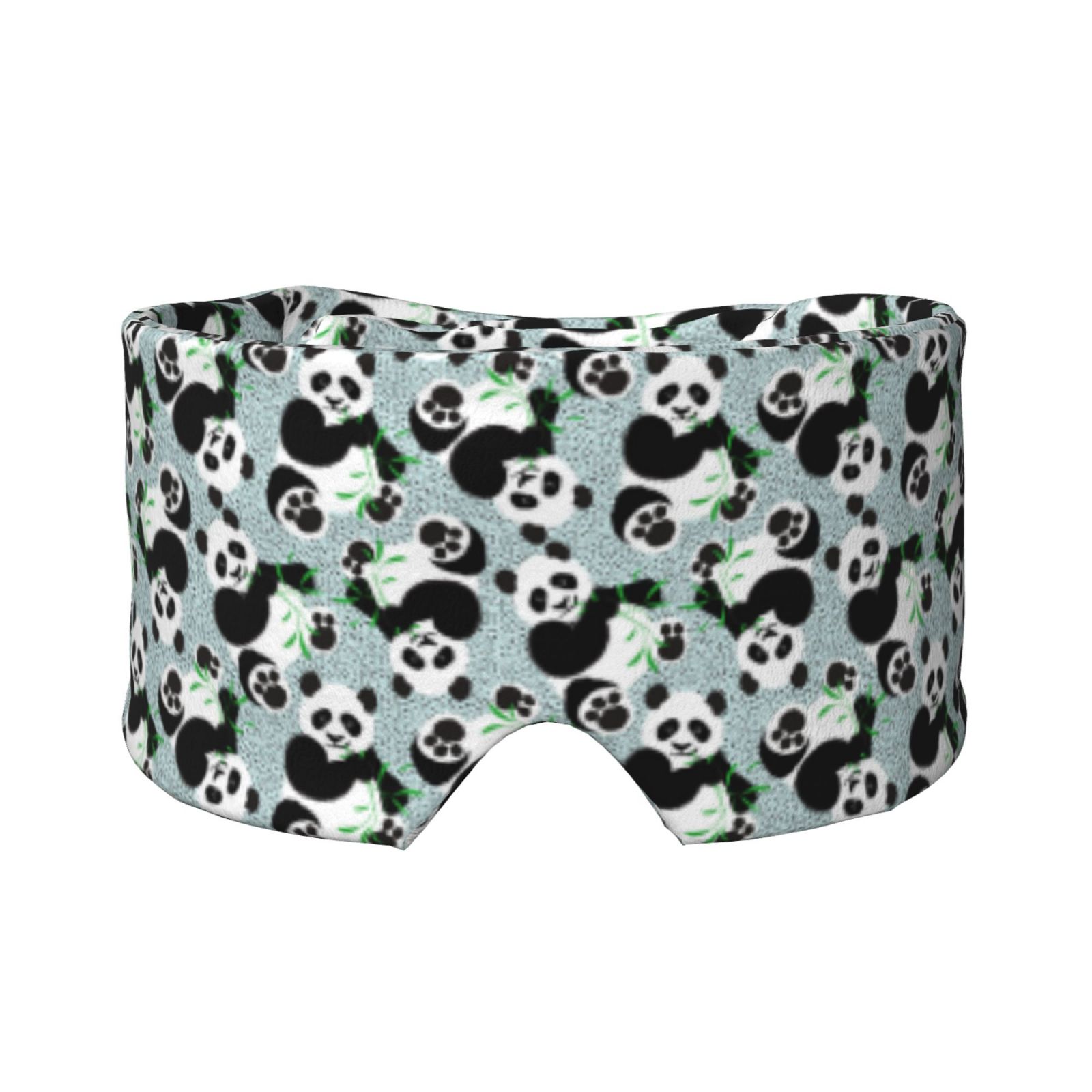 Cauagu Panda And Eucalyptus Print Blocking Sleep Eye Masks- Blackout ...