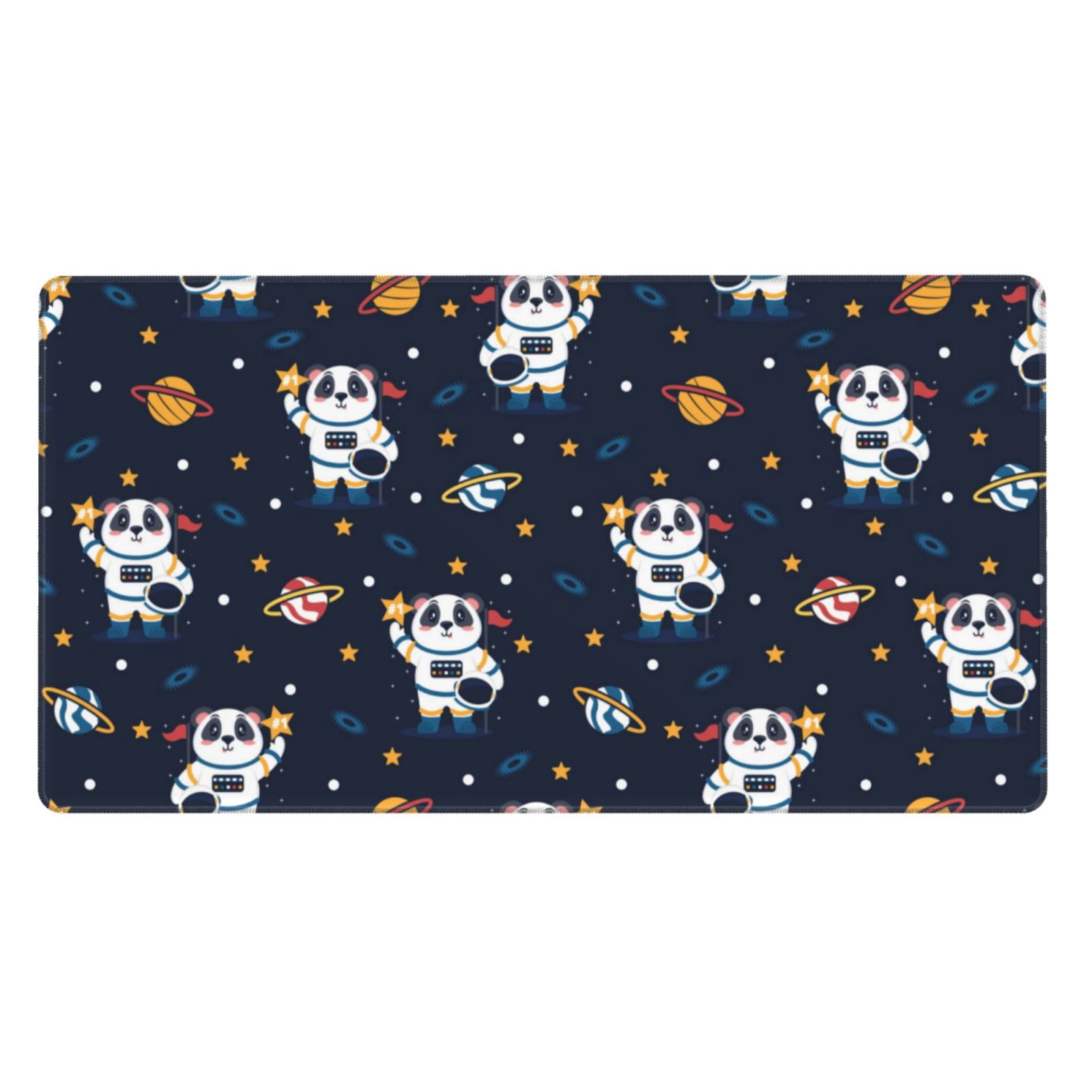 Cauagu Panda Astronaut for Large Mouse Pad,XXL Extended Gaming Mouse ...