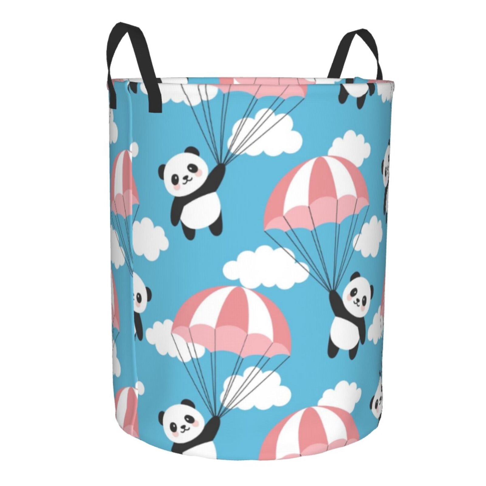Cauagu Panda Flying in the Sky for Laundry Basket,Collapsible Organizer ...
