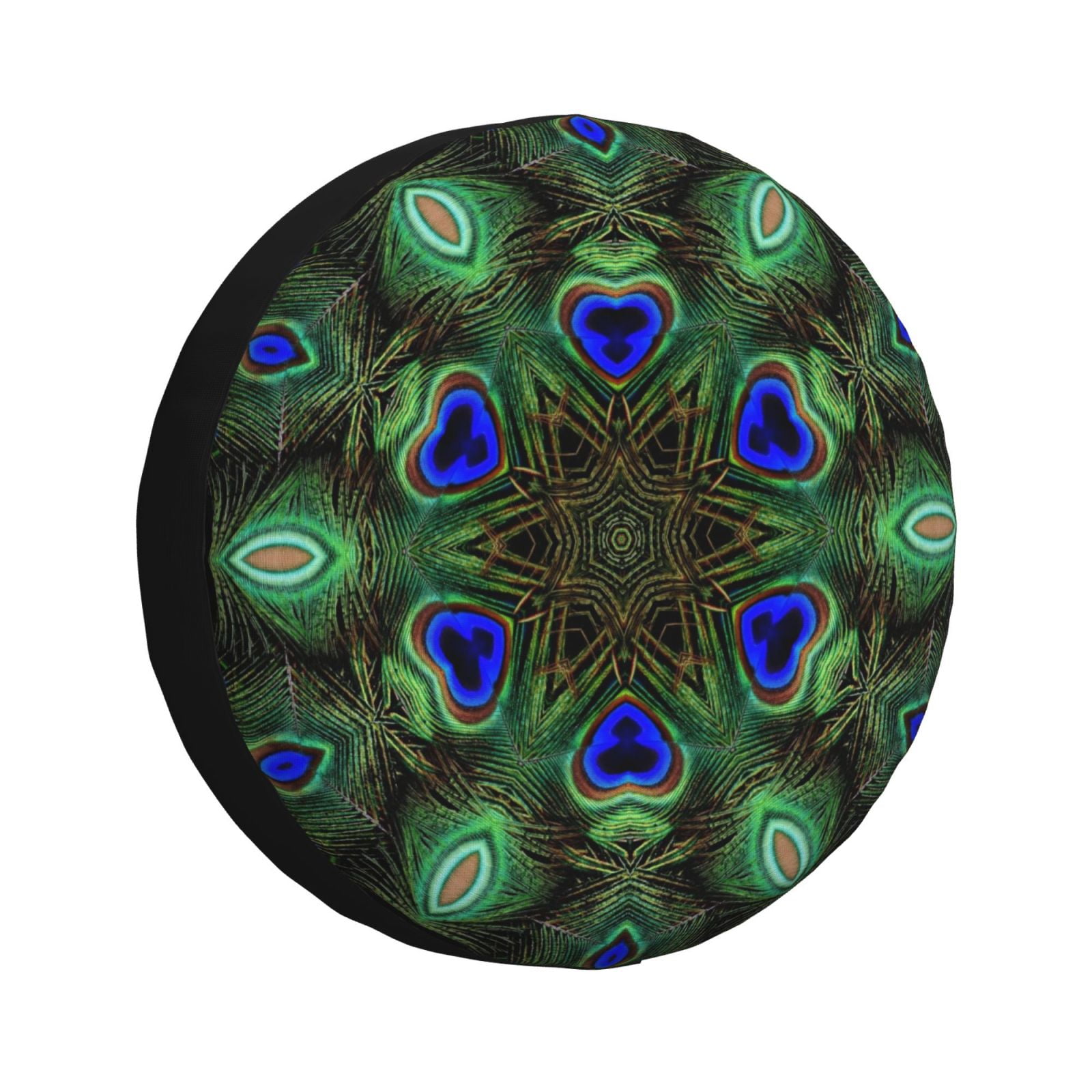 Cauagu Peacock Feathers for Spare Tire Cover Wheel Protector Universal ...