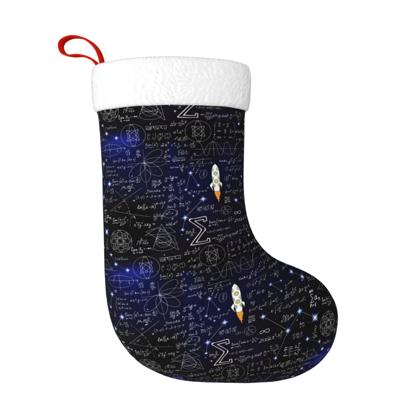 Cauagu Physical Formulas for Christmas Stockings,1-Pack Large Xmas ...