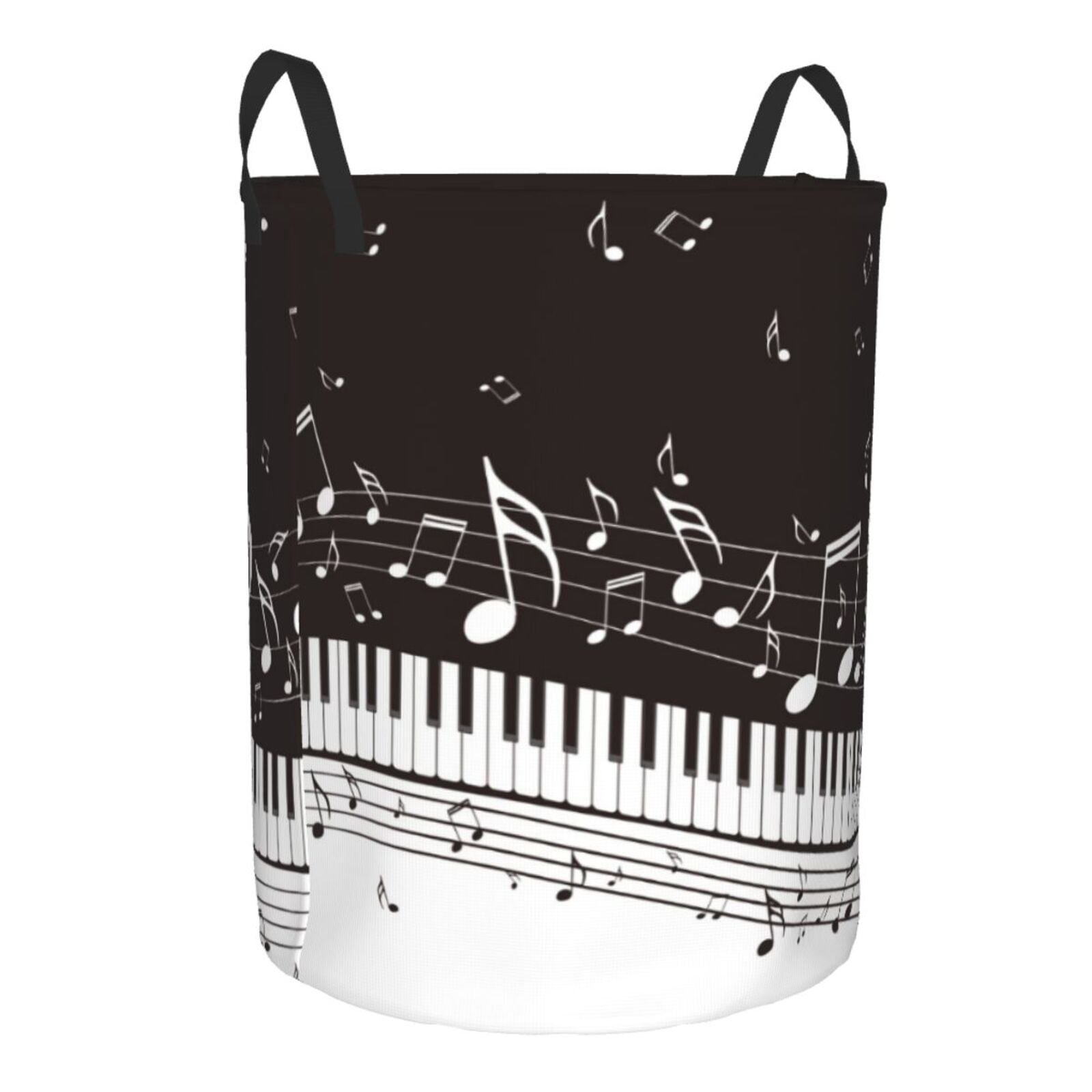 Cauagu Piano Keys With Musical Notes for Laundry Basket,Collapsible ...