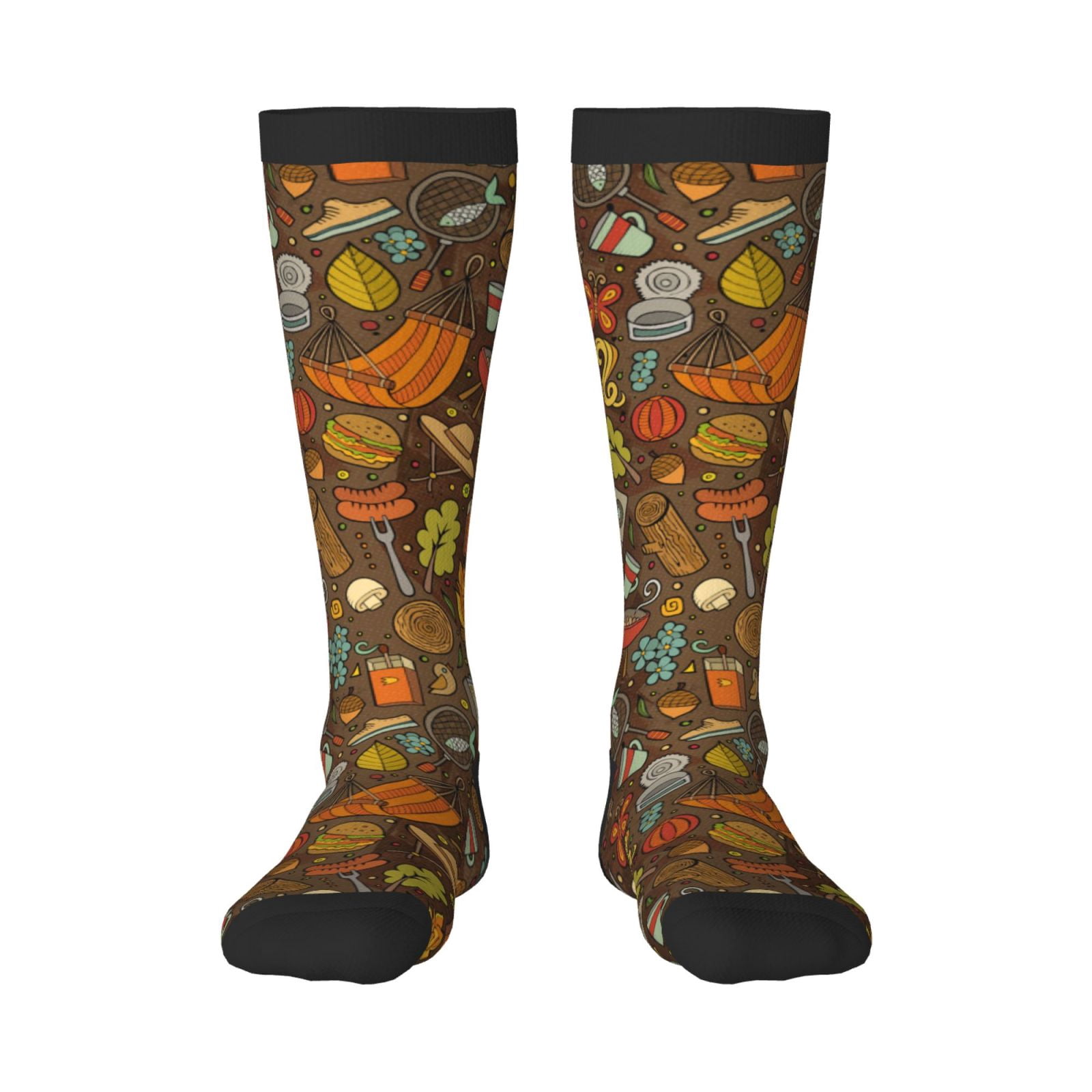 Cauagu Picnic Print Women's Men's Ankle Socks 1-pack Casual Athletic ...