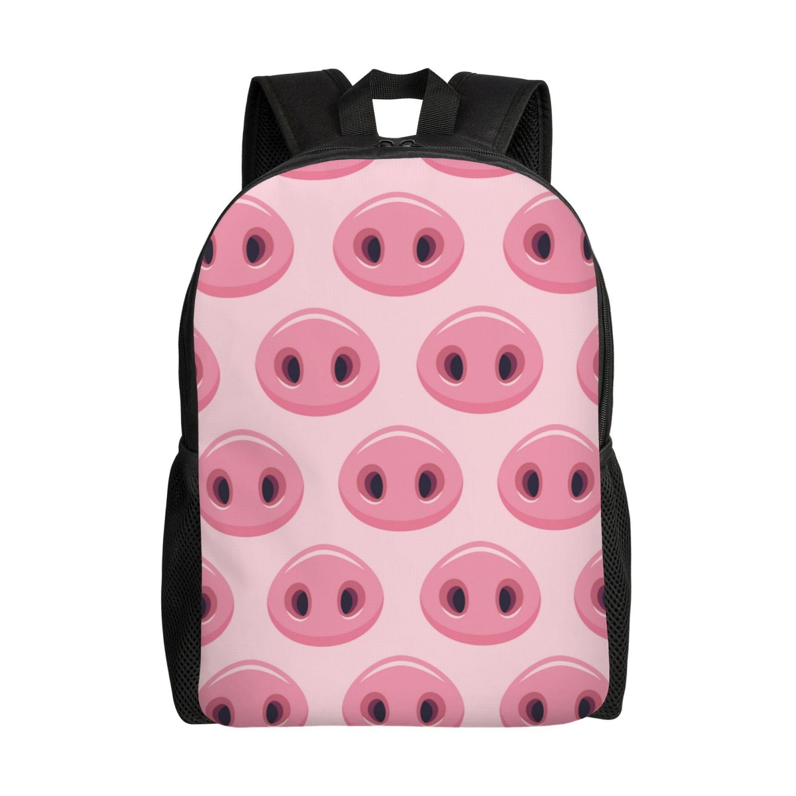 Cauagu Pig Nose Print Backpacks,Travel Daypack Casual Laptop Backpack ...