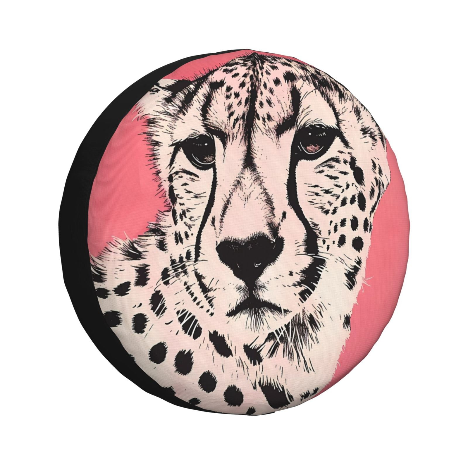 Cauagu Pink Cheetah Art for Spare Tire Cover Wheel Protector Universal ...