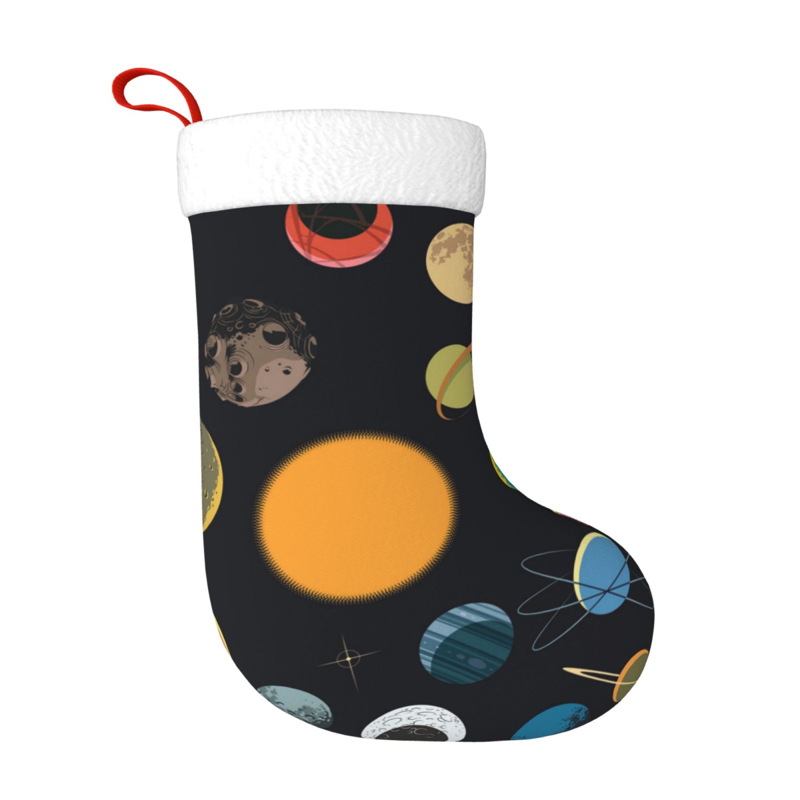 Cauagu Planets And Their Moons for Christmas Stockings,1-Pack Large ...
