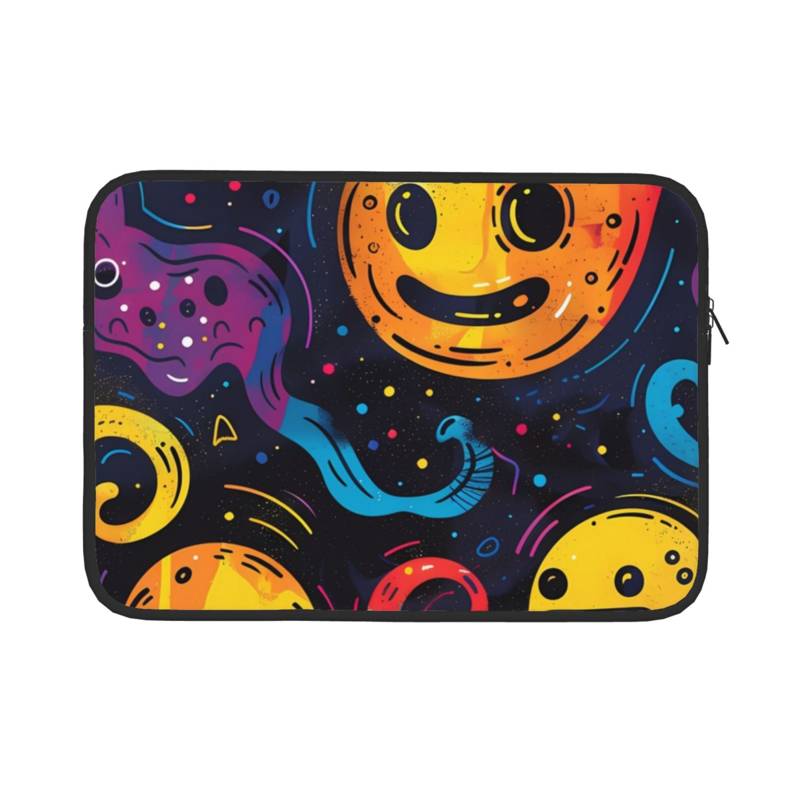 Cauagu Playful Ghosts Night Sky Print Laptop Sleeve Case, Laptop Cover ...