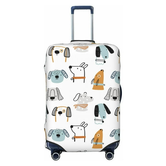 Cauagu Geometric American Bald Eagle Print Travel Luggage Cover,Travel ...