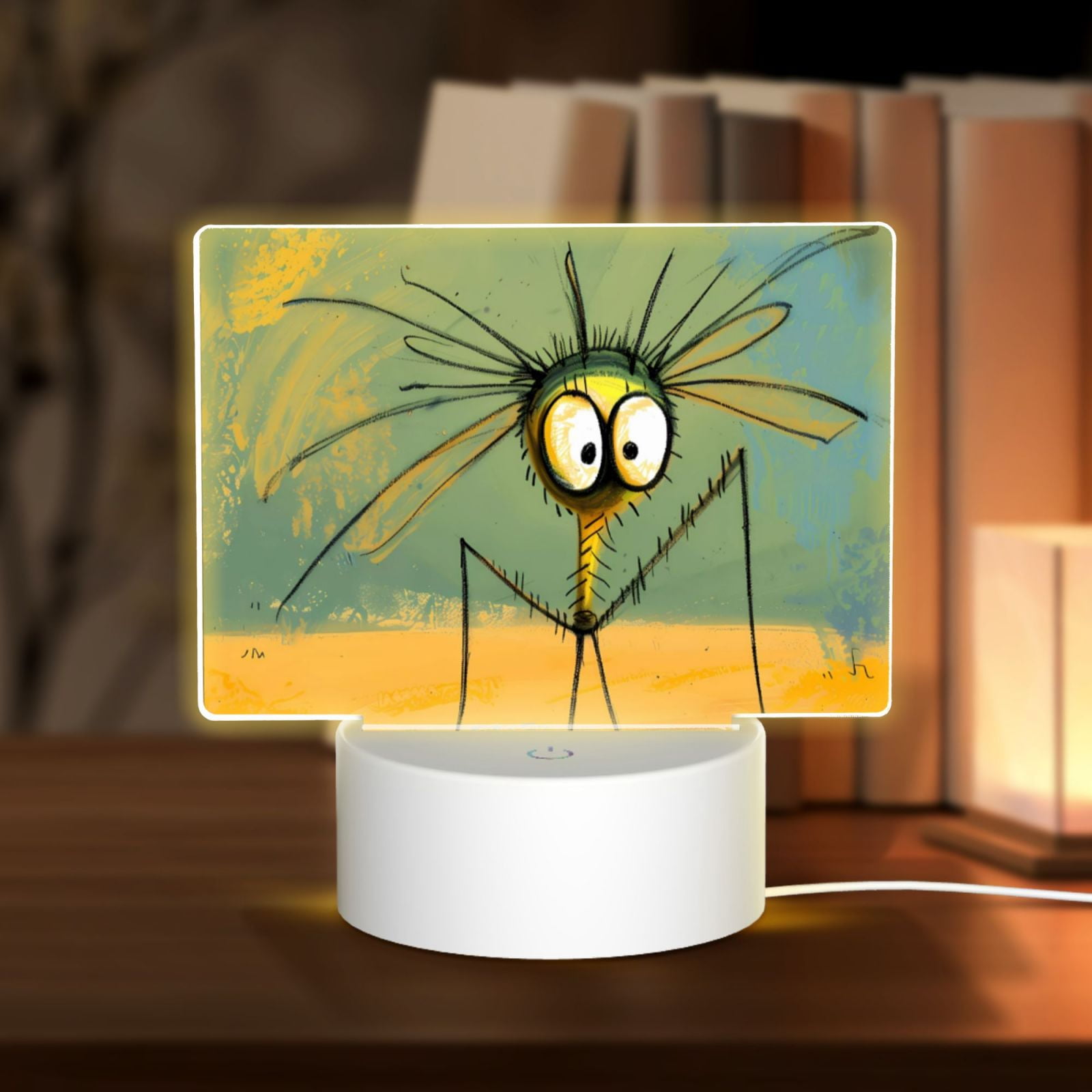 Cauagu Quirky Cartoon 123 for Rectangle Acrylic Night Light - Acrylic ...