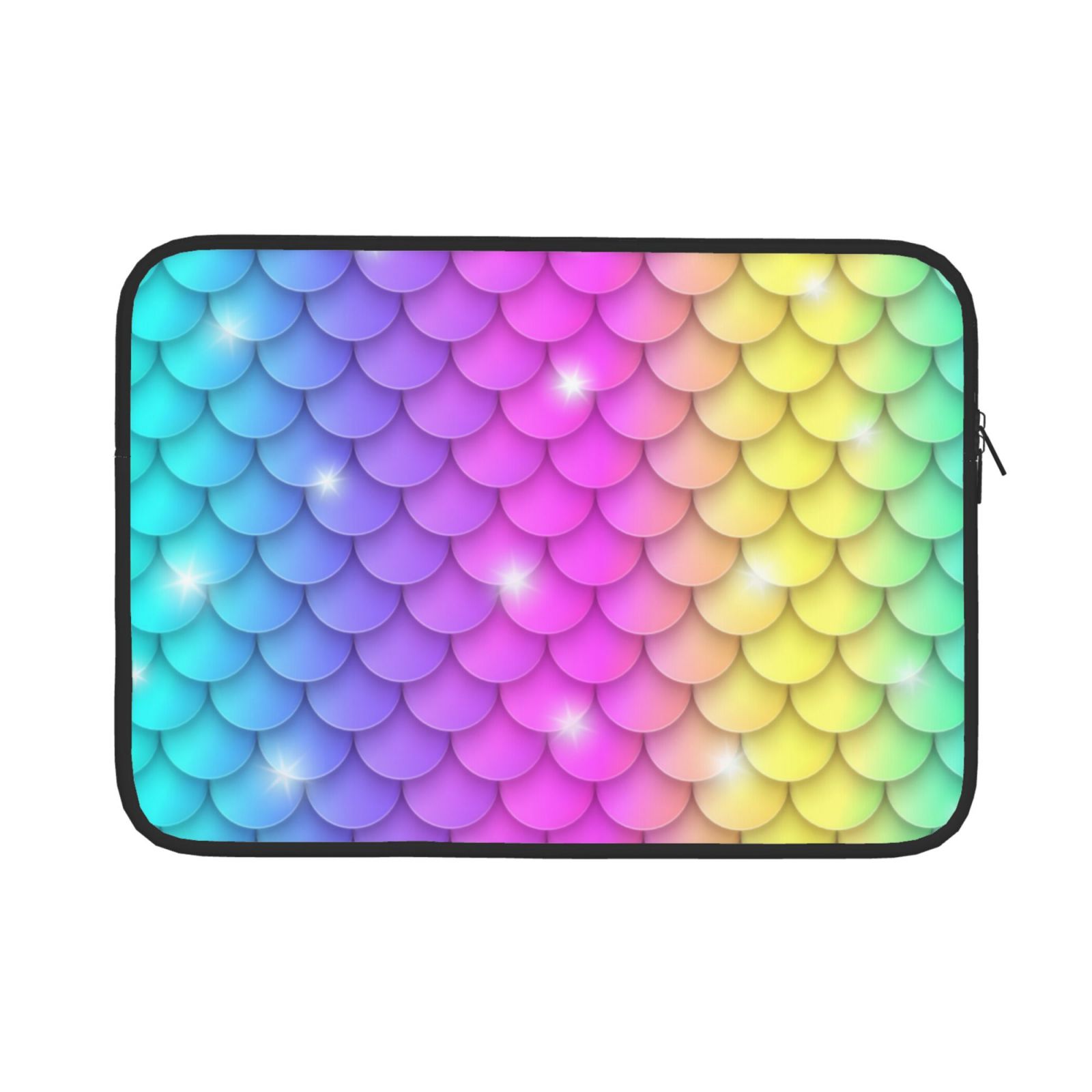 Cauagu Rainbow Scales2 Print Laptop Sleeve Case, Laptop Cover Portable ...