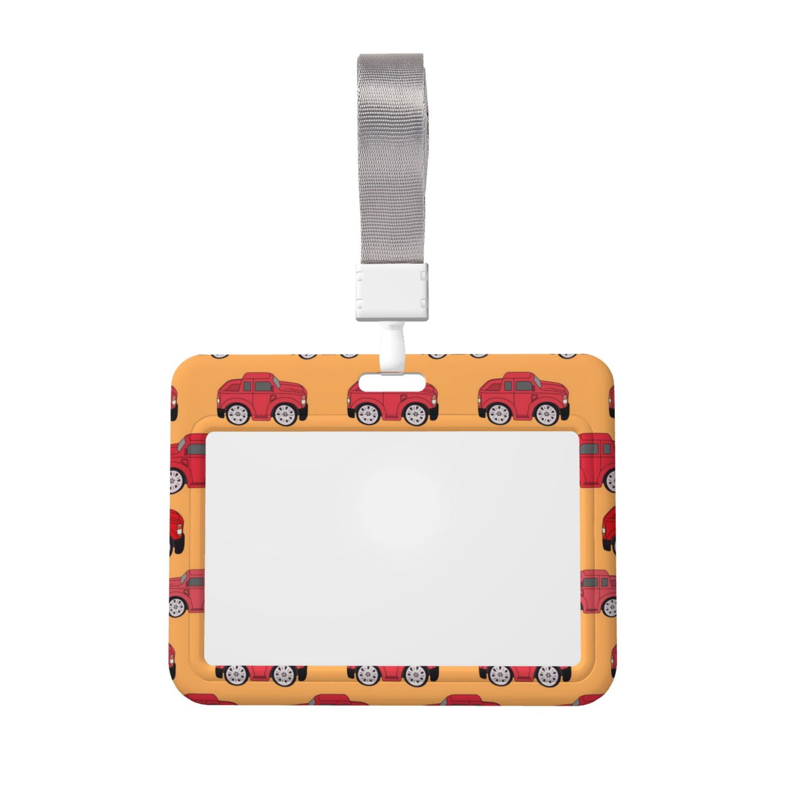 Cauagu Red Cars for ID Badge Holder,Badge Holder with Windows Key Card ...