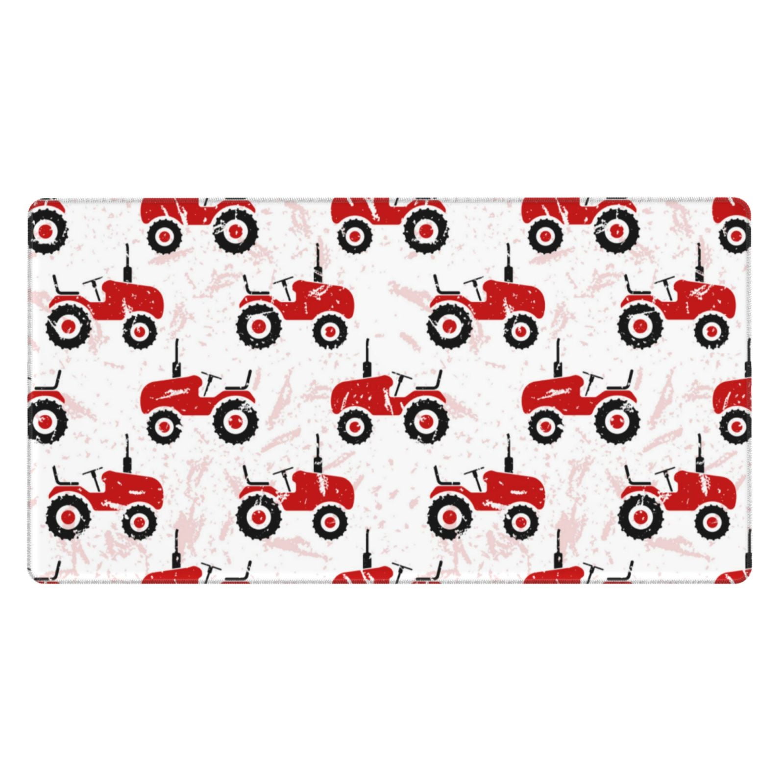 Cauagu Red Wheeled Tractors for Large Mouse Pad,XXL Extended Gaming ...