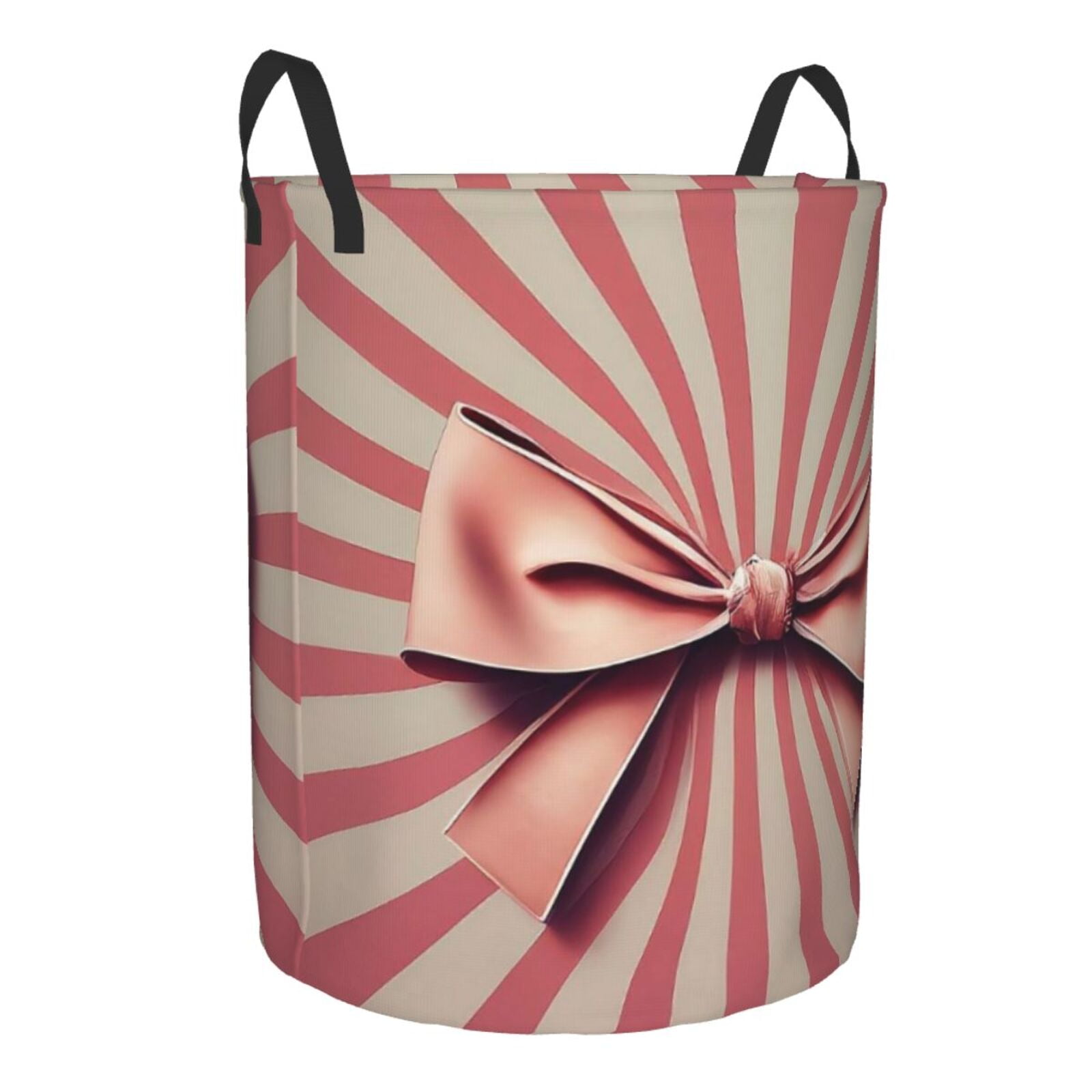 Cauagu Retro Bow for Laundry Basket,Collapsible Organizer Basket for ...