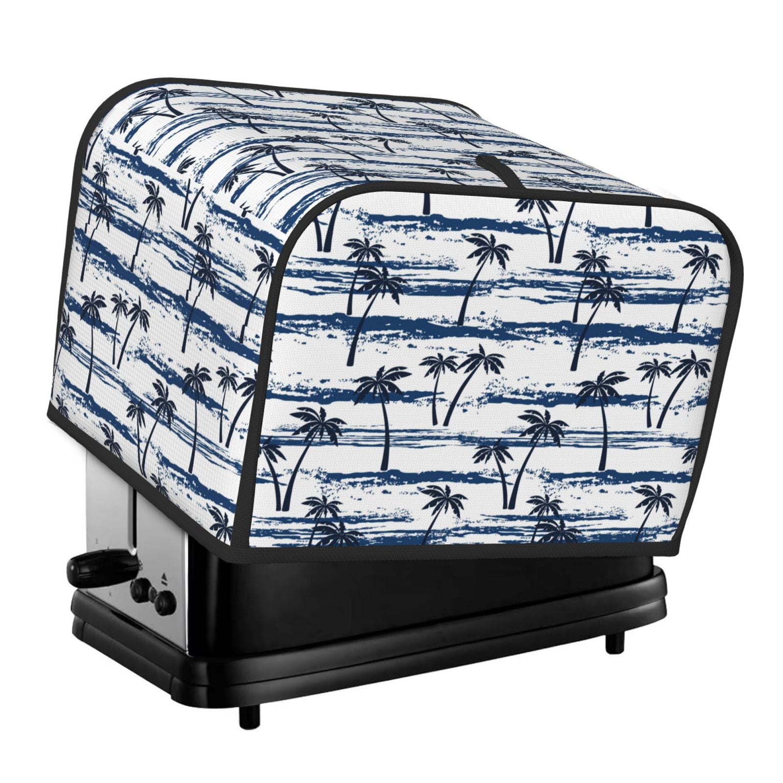 Cauagu Retro Coconut Tree for 4 Slice Toaster Cover (11.4''×7.9''×7.5 ...