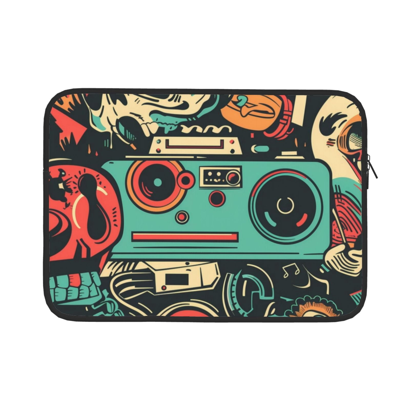Cauagu Retro Pop Art Collage Print Laptop Sleeve Case, Laptop Cover ...