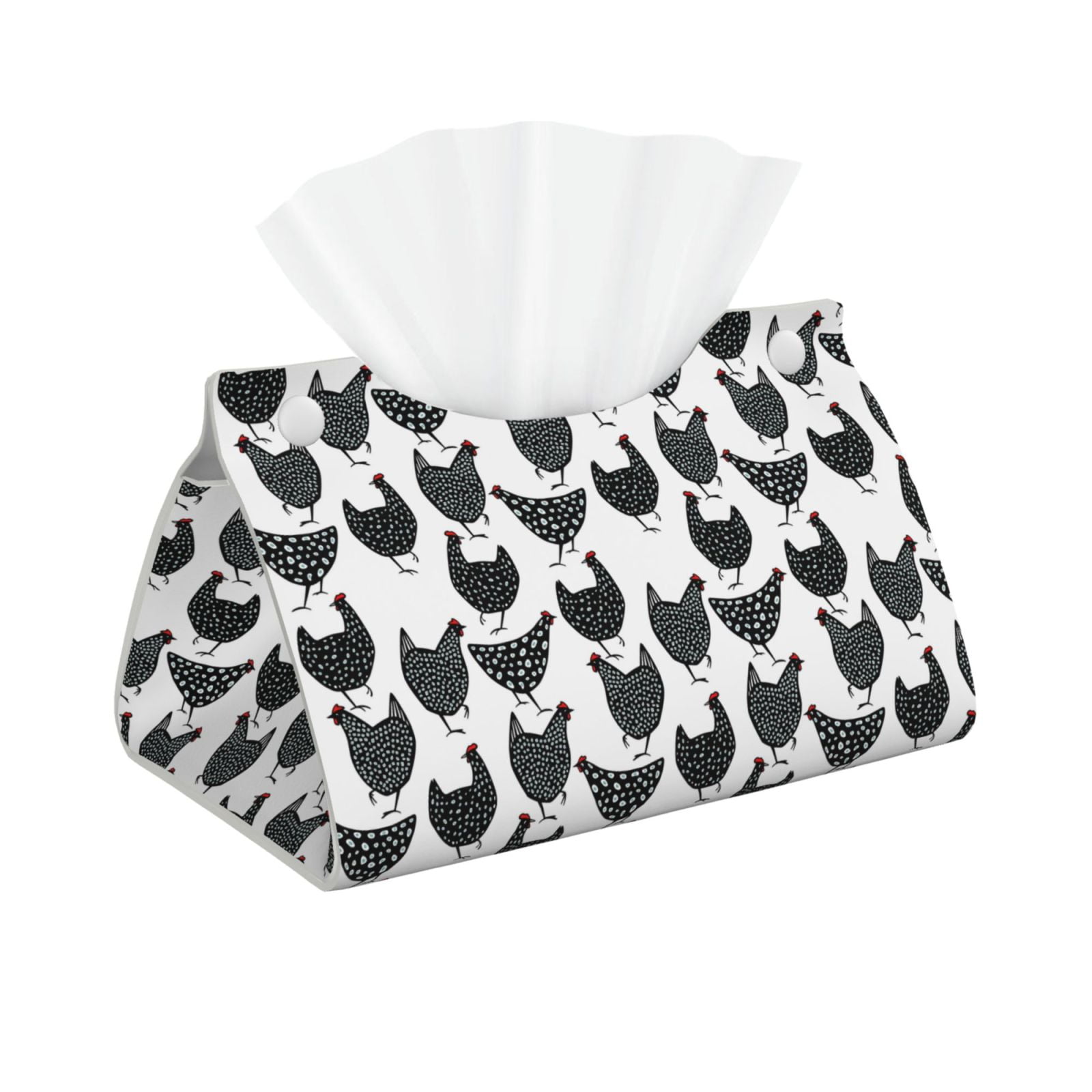Cauagu Retro Rooster for Large Tissue Box Cover Rectangular–Plus Size ...