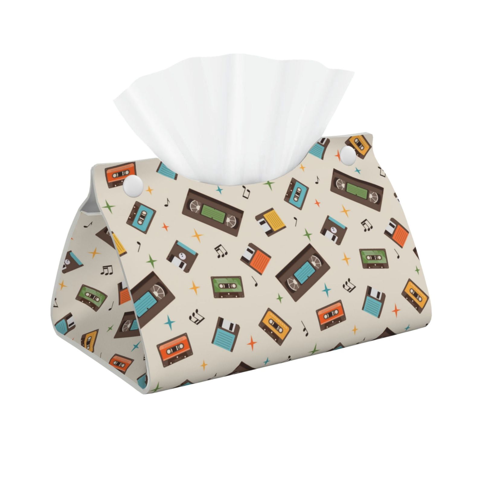 Cauagu Retro Vintage Tape for Large Tissue Box Cover Rectangular–Plus ...